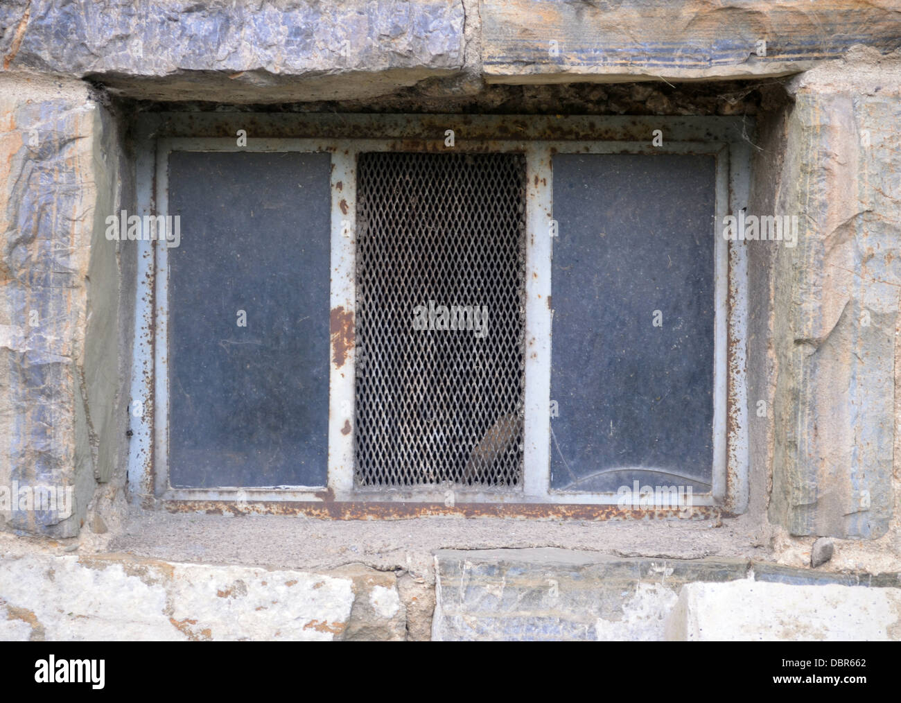 Close look on old insdustrial window Stock Photo - Alamy