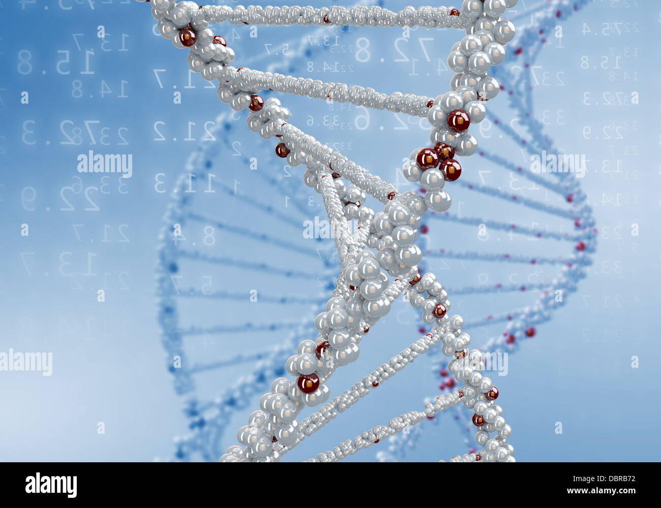 Coiled dna hi-res stock photography and images - Alamy