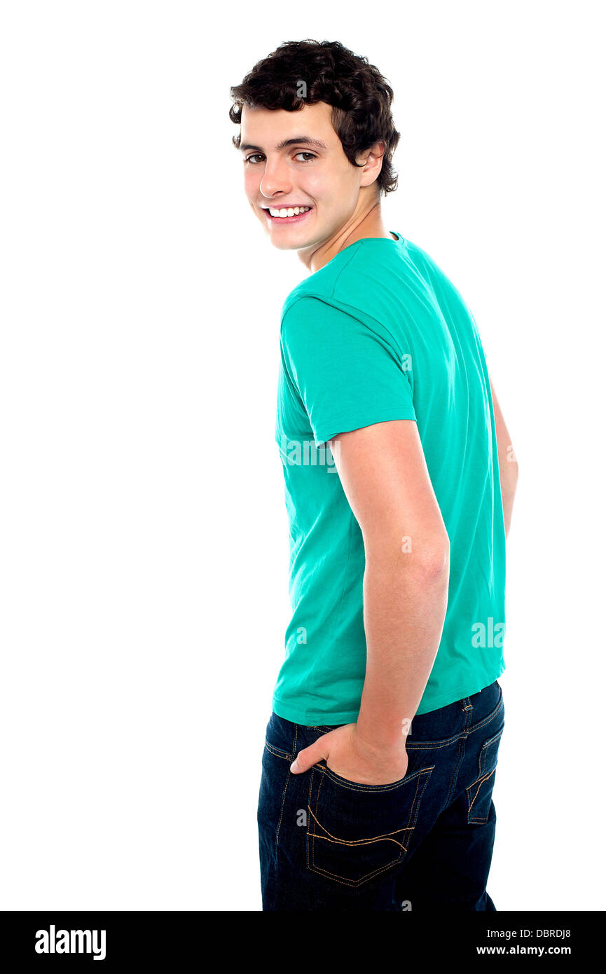 Guy turning hi-res stock photography and images - Alamy