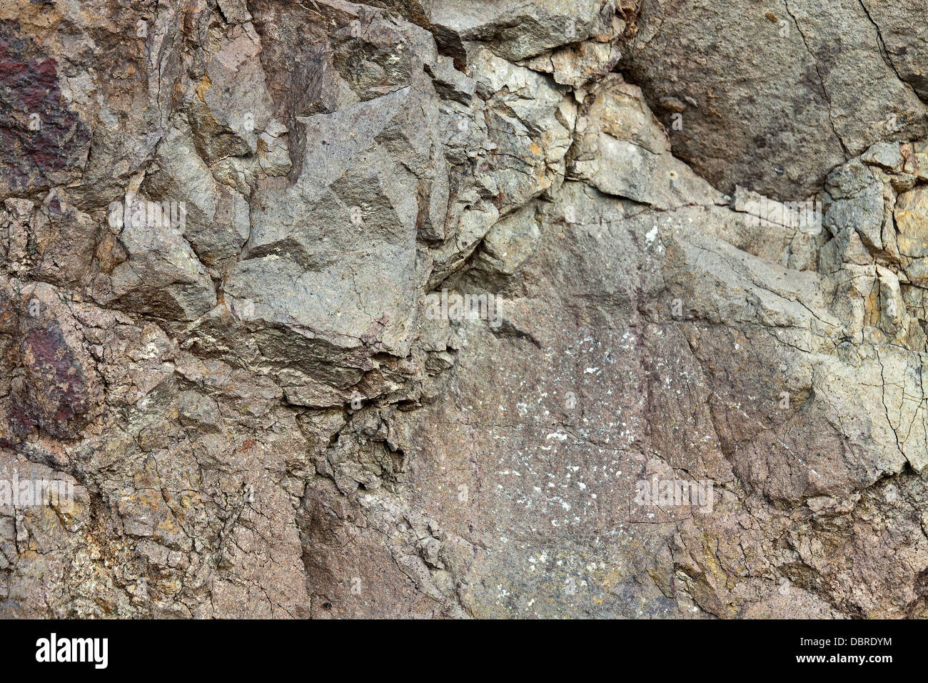 Raw surface of the rough rock short Stock Photo - Alamy