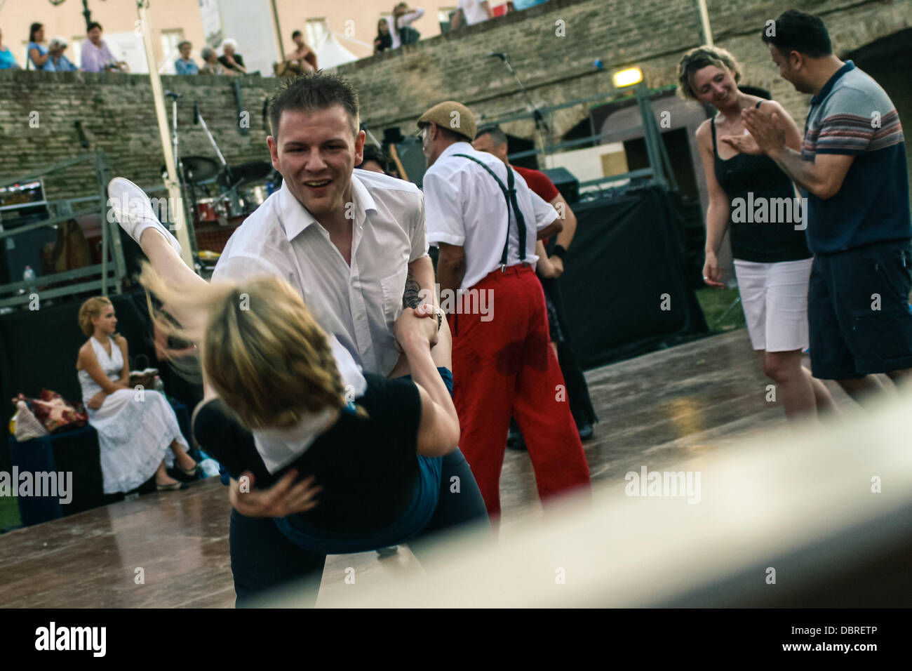 Senigallia, Italy. 2nd August, 2013. Waiting the Summer Jamboree ...