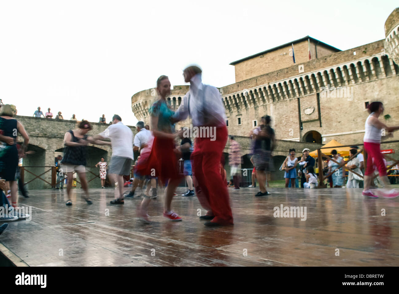 Senigallia, Italy. 2nd August, 2013. Waiting the Summer Jamboree ...