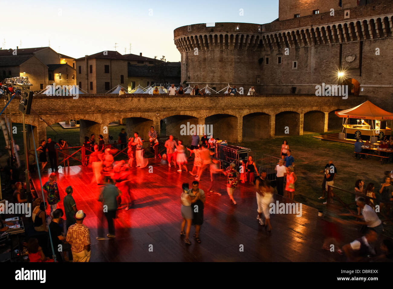 Senigallia, Italy. 2nd August, 2013. Waiting the Summer Jamboree ...