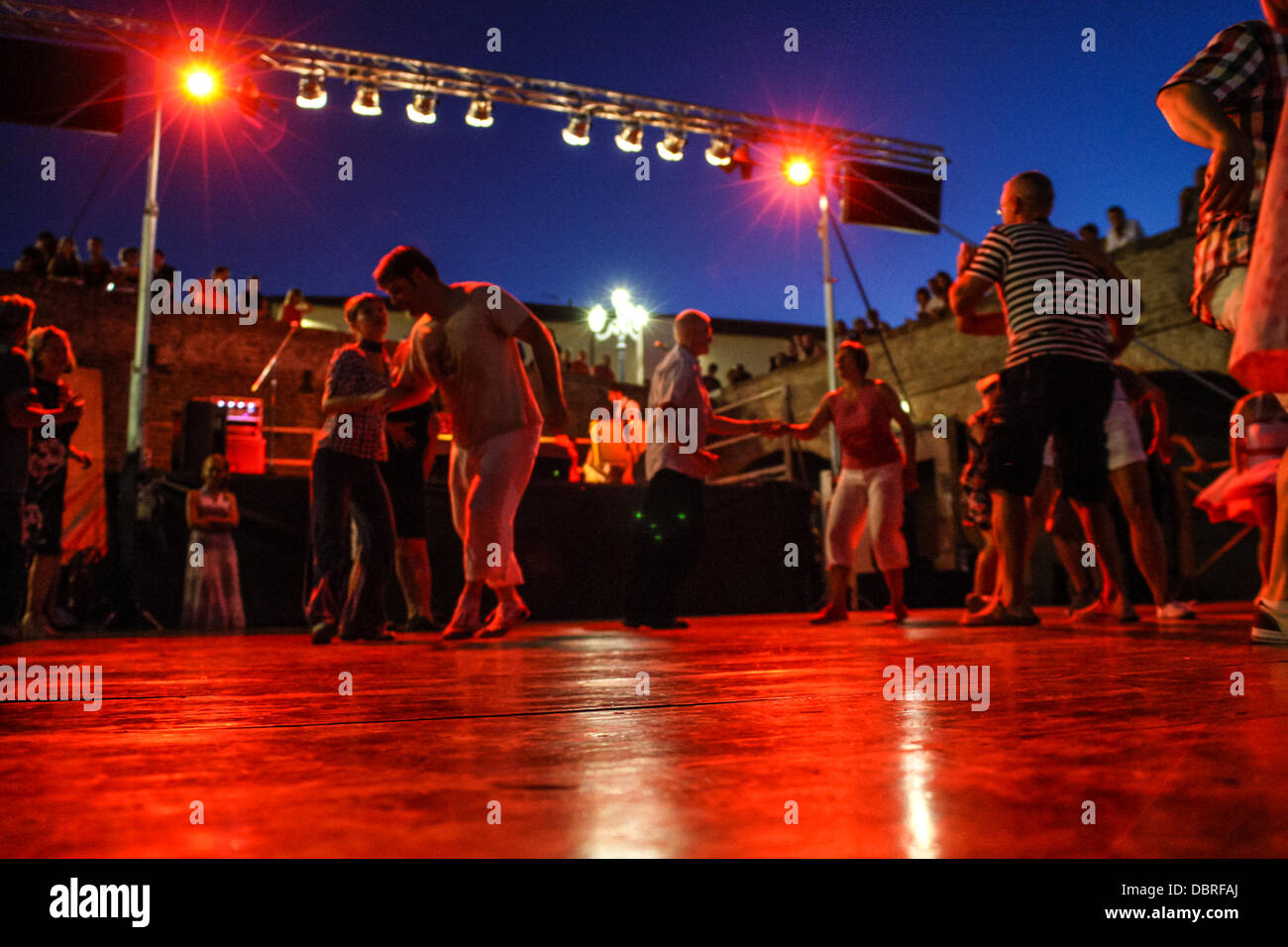 Senigallia, Italy. 2nd August, 2013. Waiting the Summer Jamboree ...
