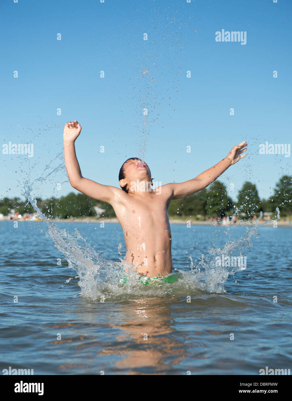 Water splash cute hi-res stock photography and images - Alamy