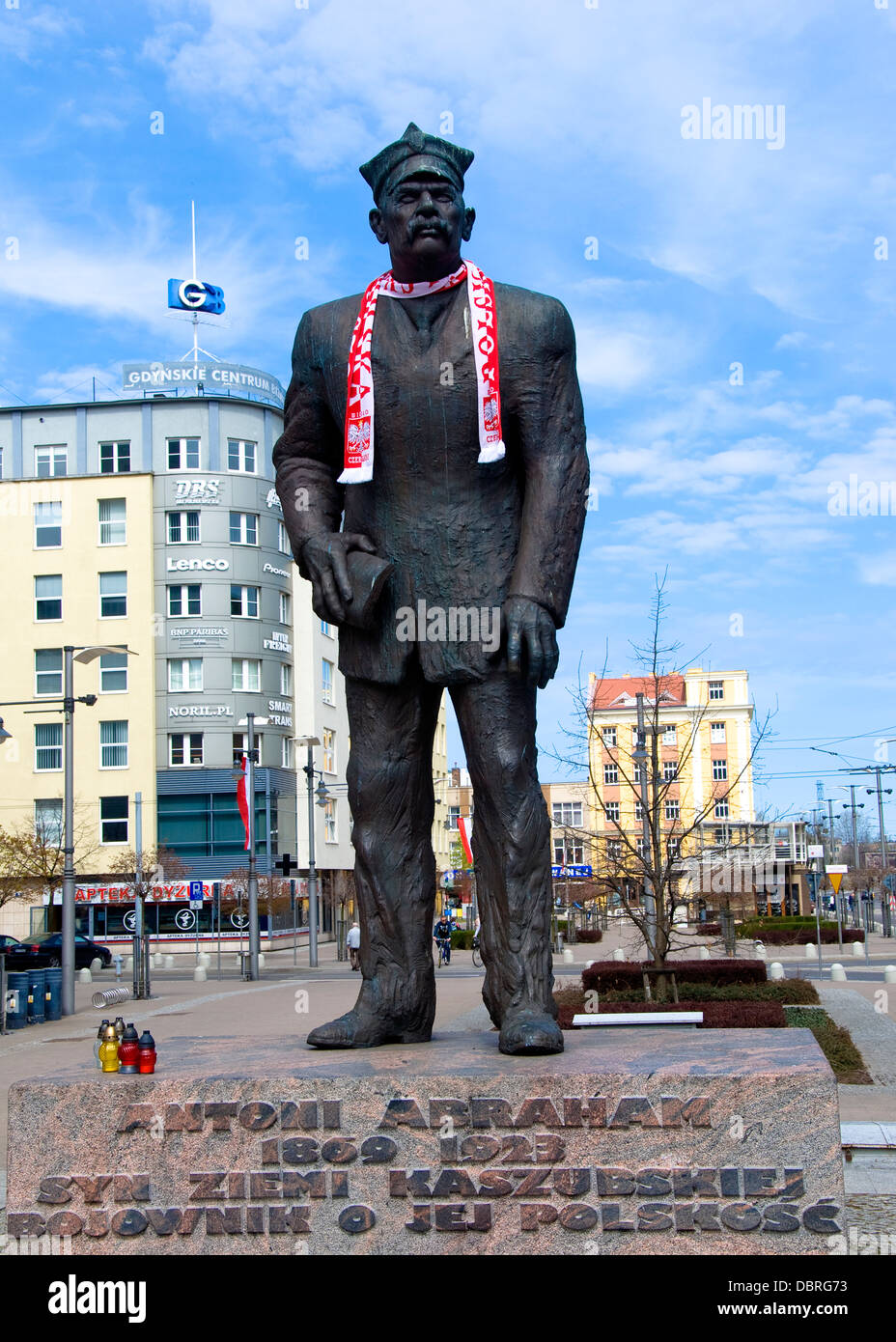 Statue, Gdynia, Poland Stock Photo - Alamy