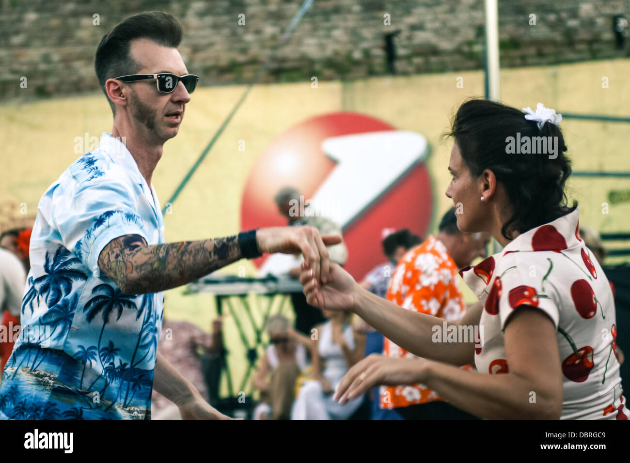 Senigallia, Italy. 2nd August, 2013. Waiting the Summer Jamboree ...