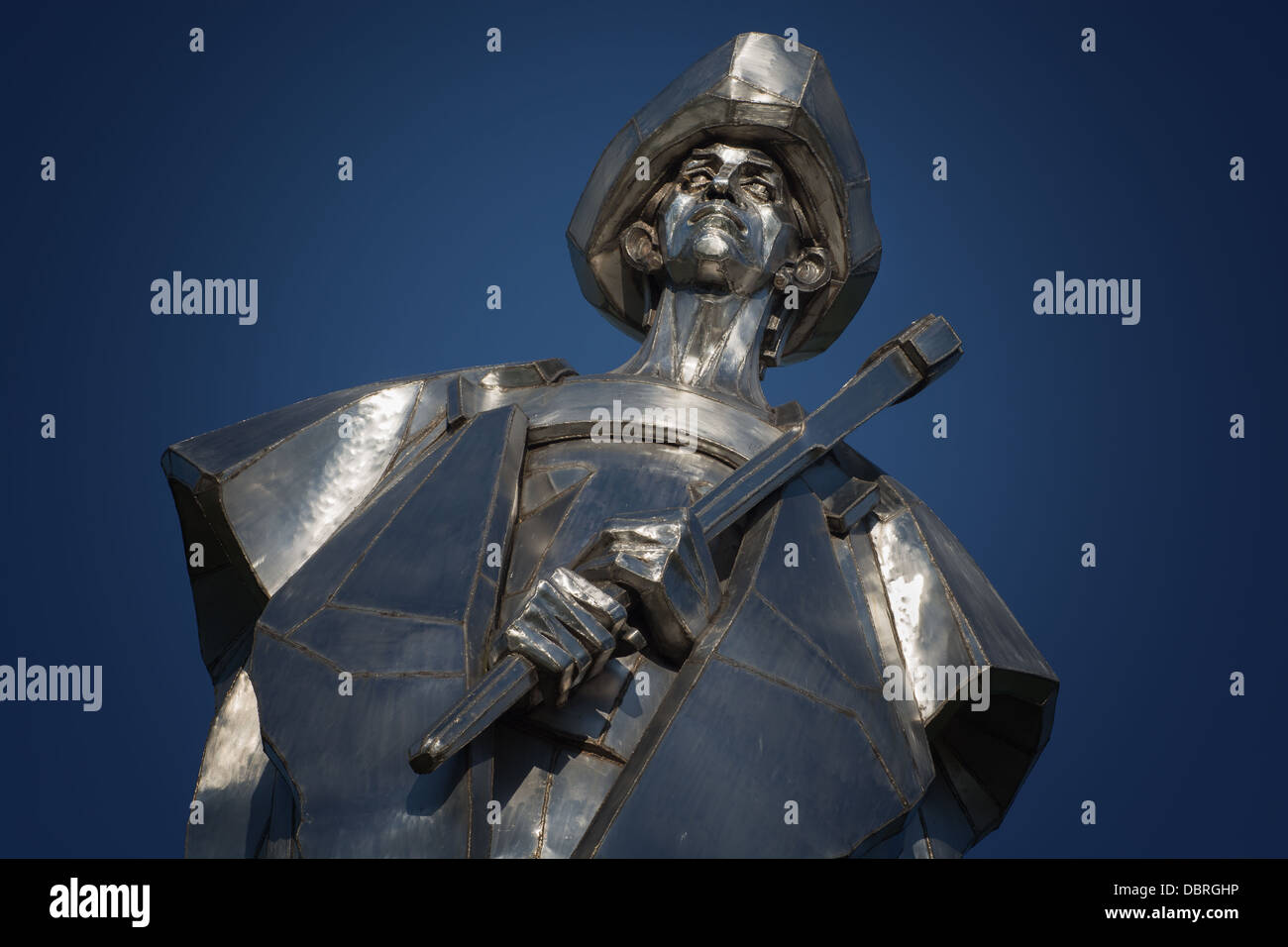 Statue of Juraj Janosik, Terchova, Slovak republic Stock Photo - Alamy