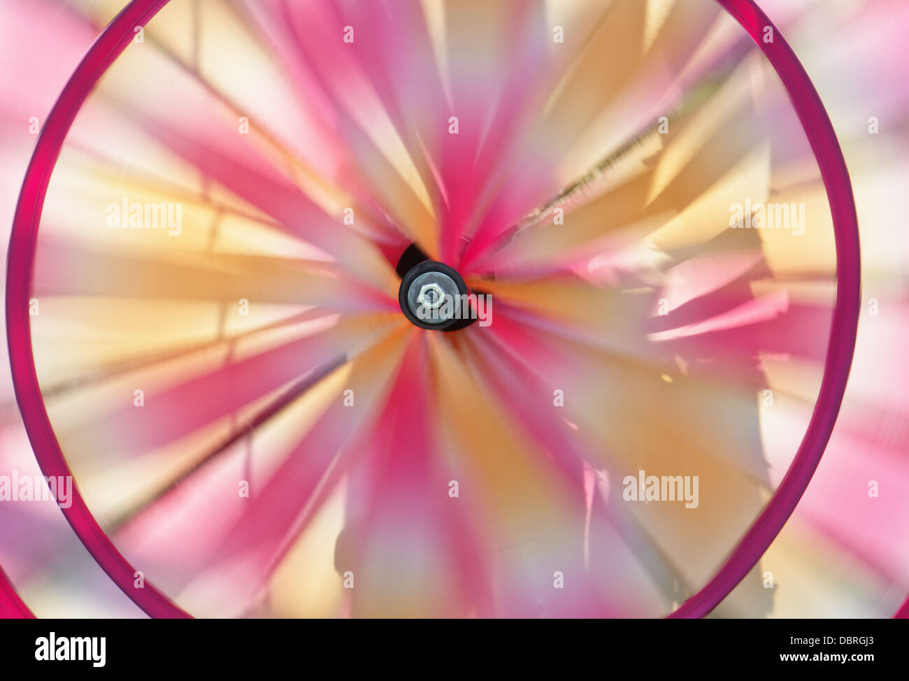 Spinning colorful pinwheel on the wind Stock Photo - Alamy