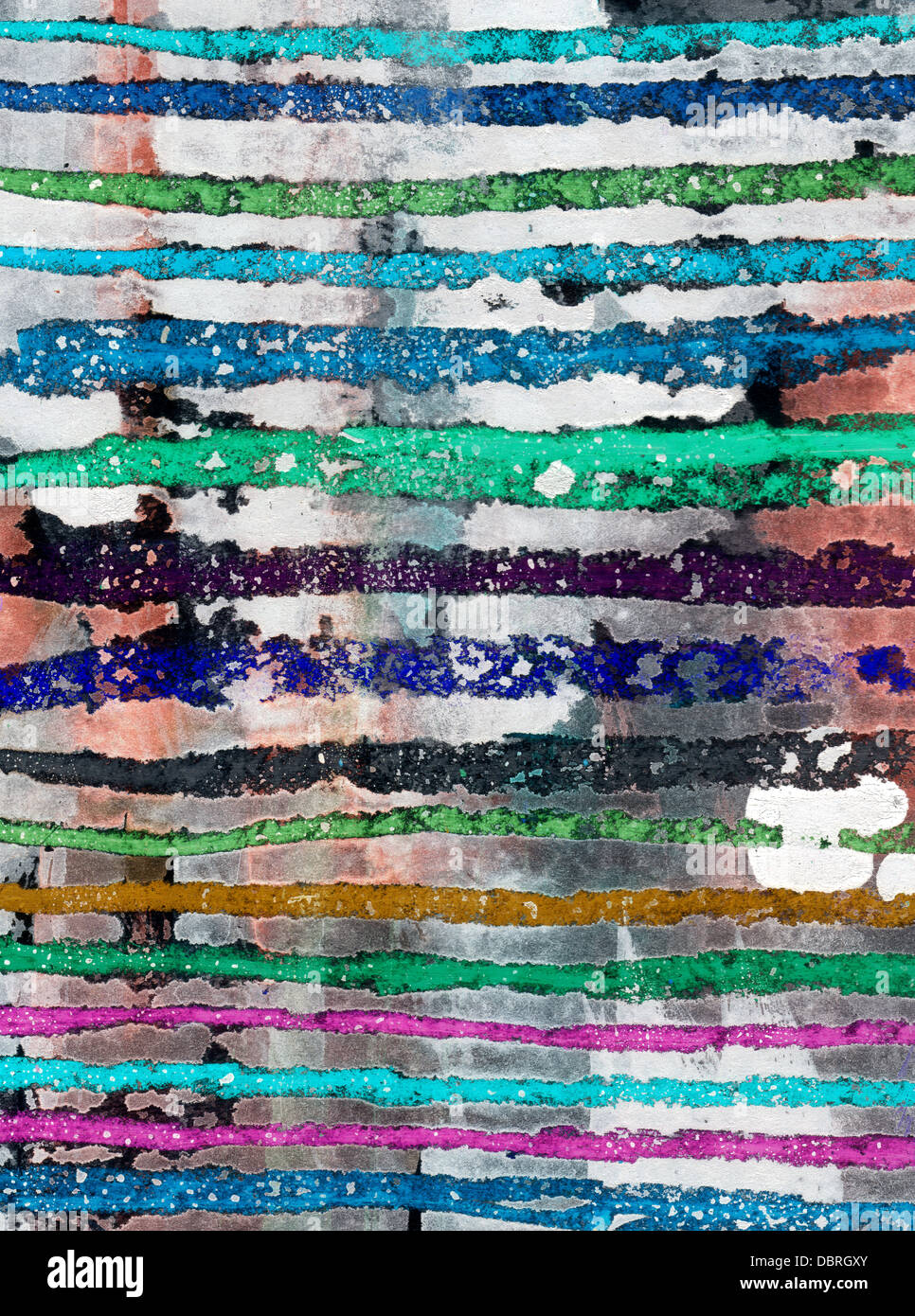 Colorful water color pouring on a paper Stock Photo - Alamy