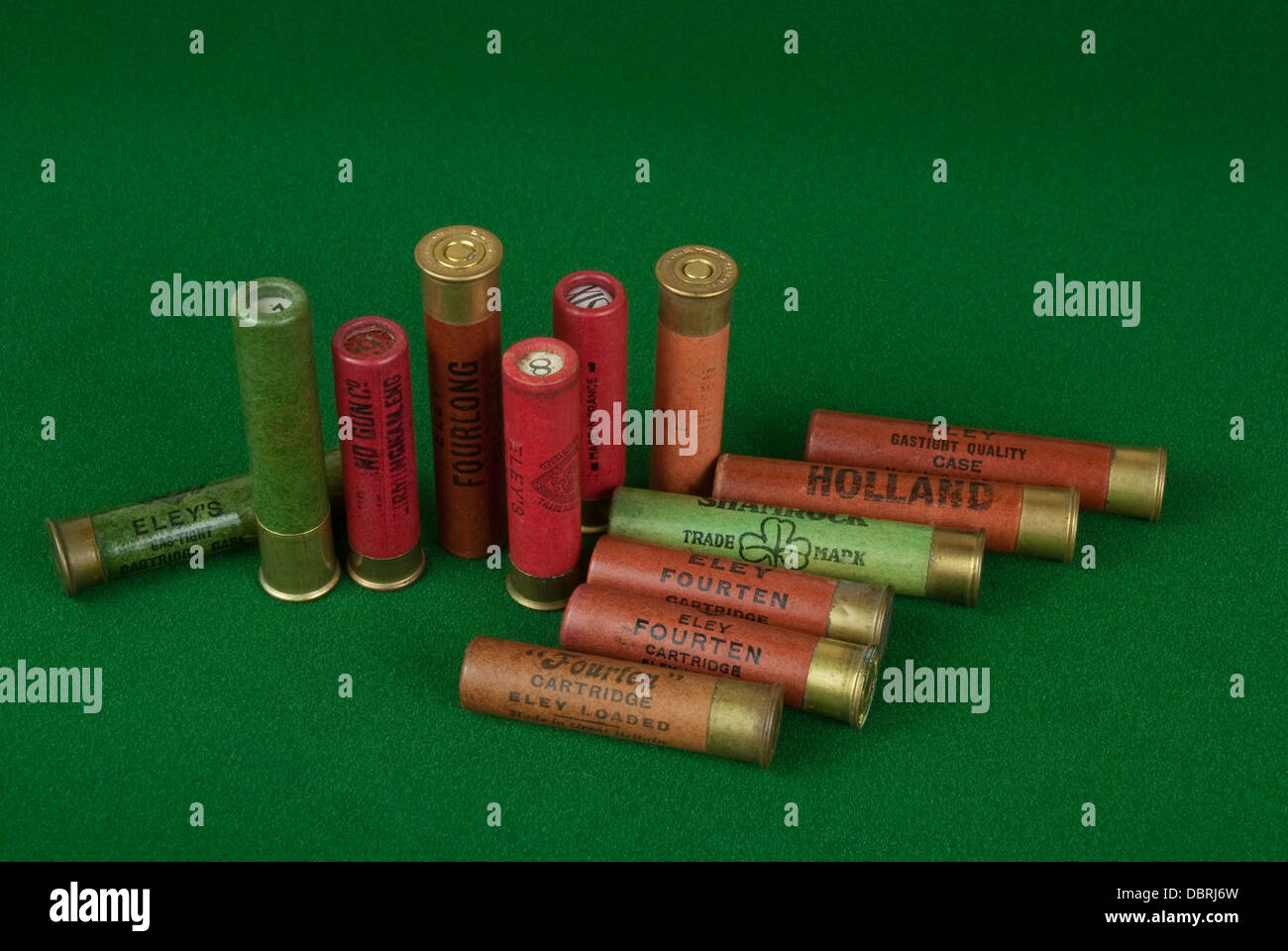 A selection of vintage .410 shotgun cartridges Stock Photo - Alamy