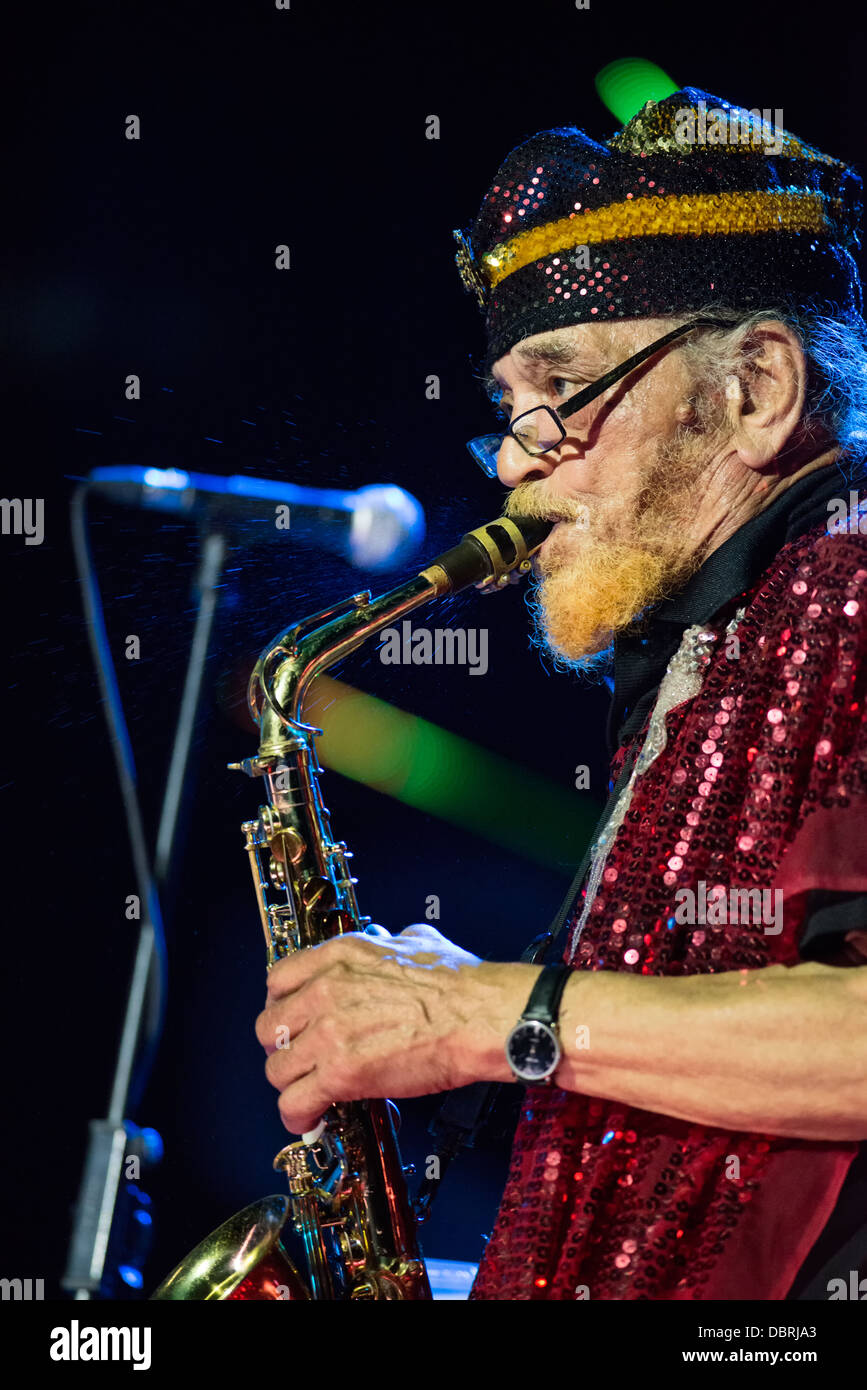 Marshall allen the sun ra arkestra hi-res stock photography and images ...