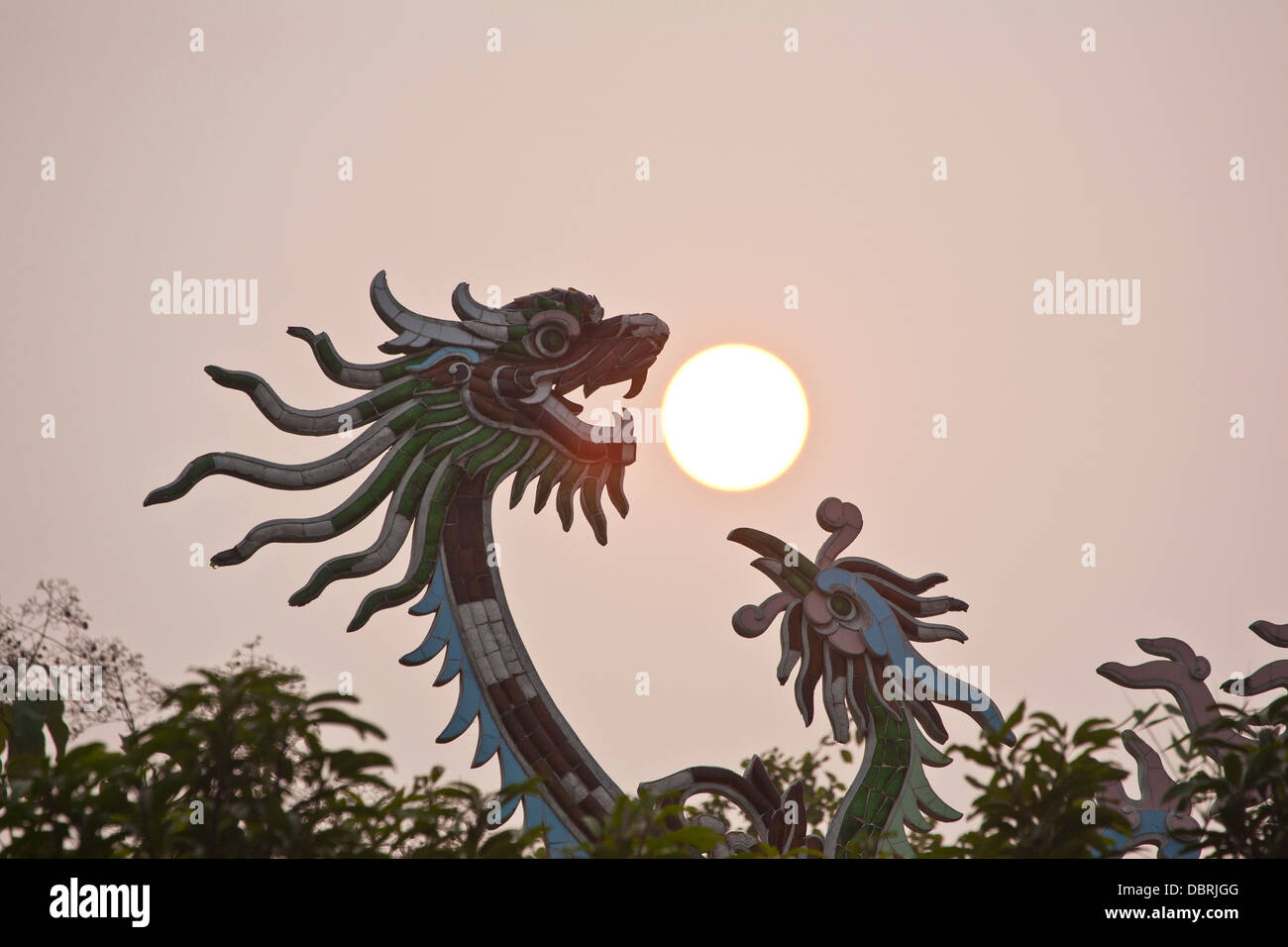 Vietnamese Phat Quoc Monastery detail, Lumbini Monastic Zone, Lumbini ...