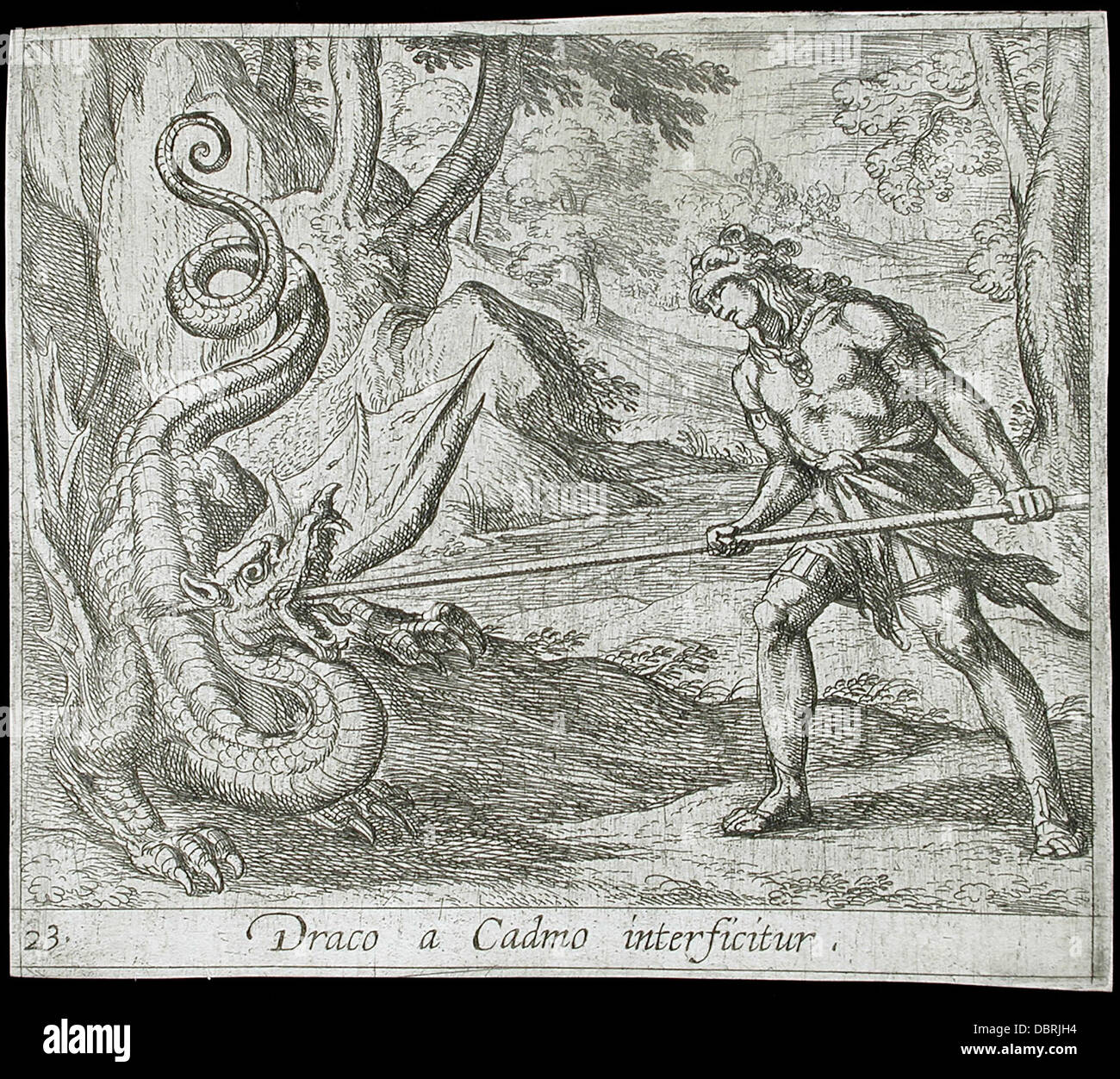Cadmus Killing the Serpent 65.37.107 Stock Photo - Alamy
