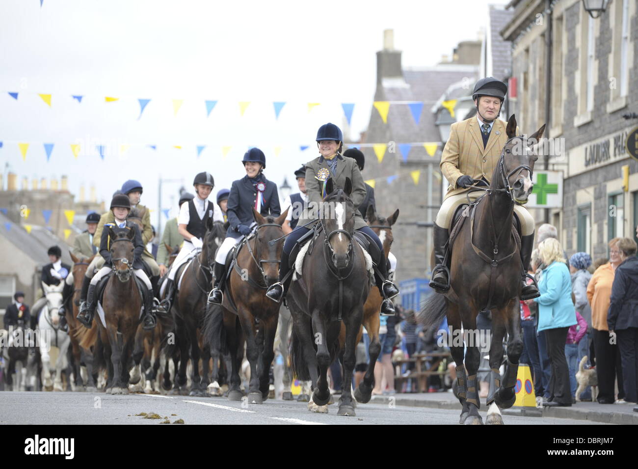 Lauder Common Riding Festival Traditional Cornet High Resolution Stock ...