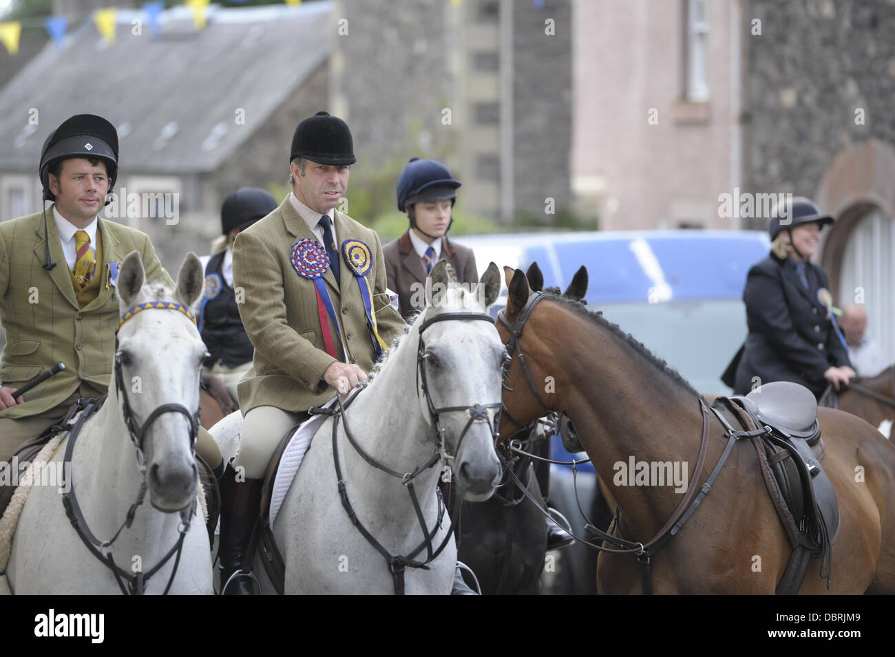 Lauder, UK. 3rd August, 2013. Lauder Common Riding 2013 - the ...