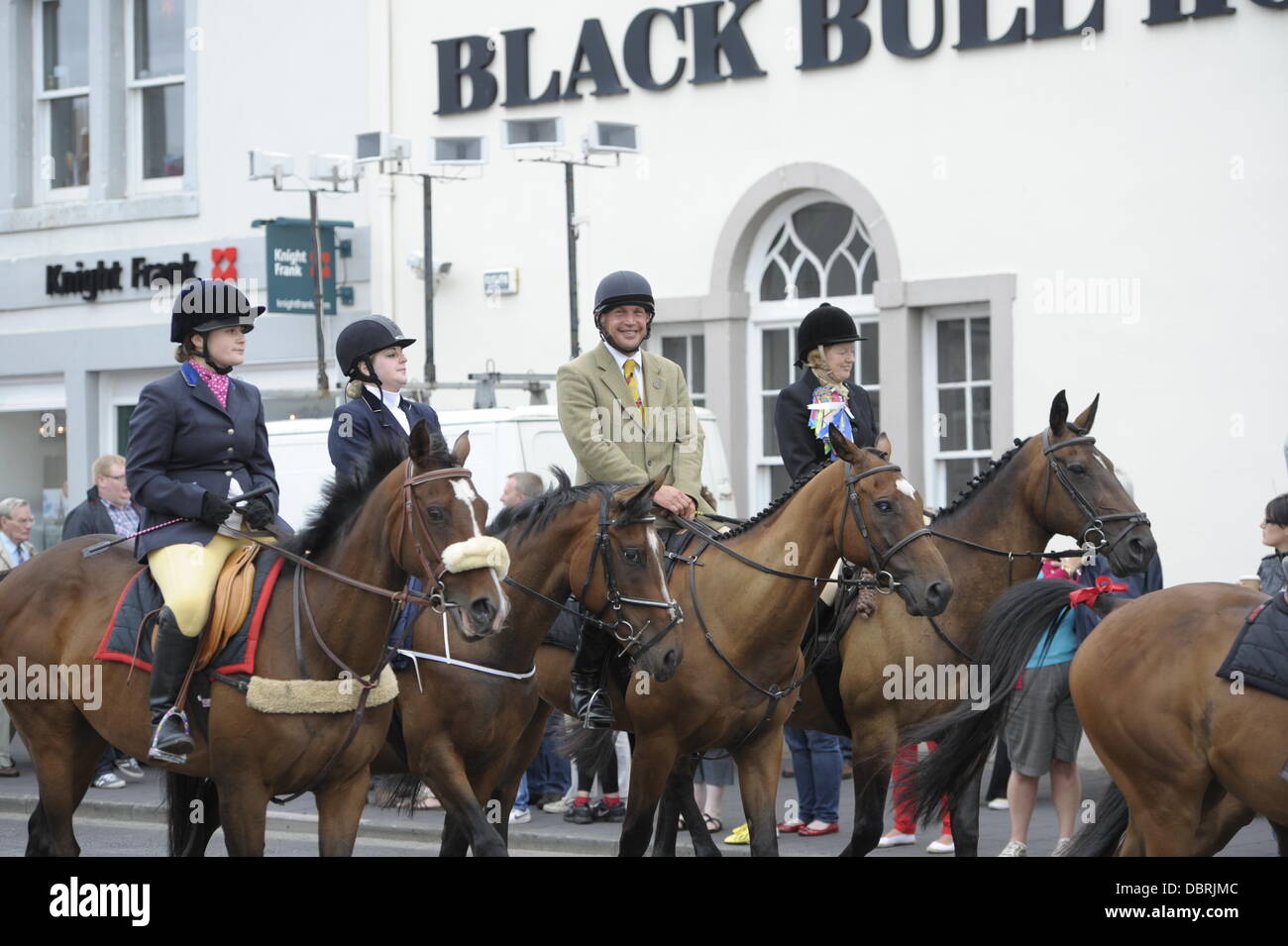 Lauder, UK. 3rd August, 2013. Lauder Common Riding 2013 - the ...