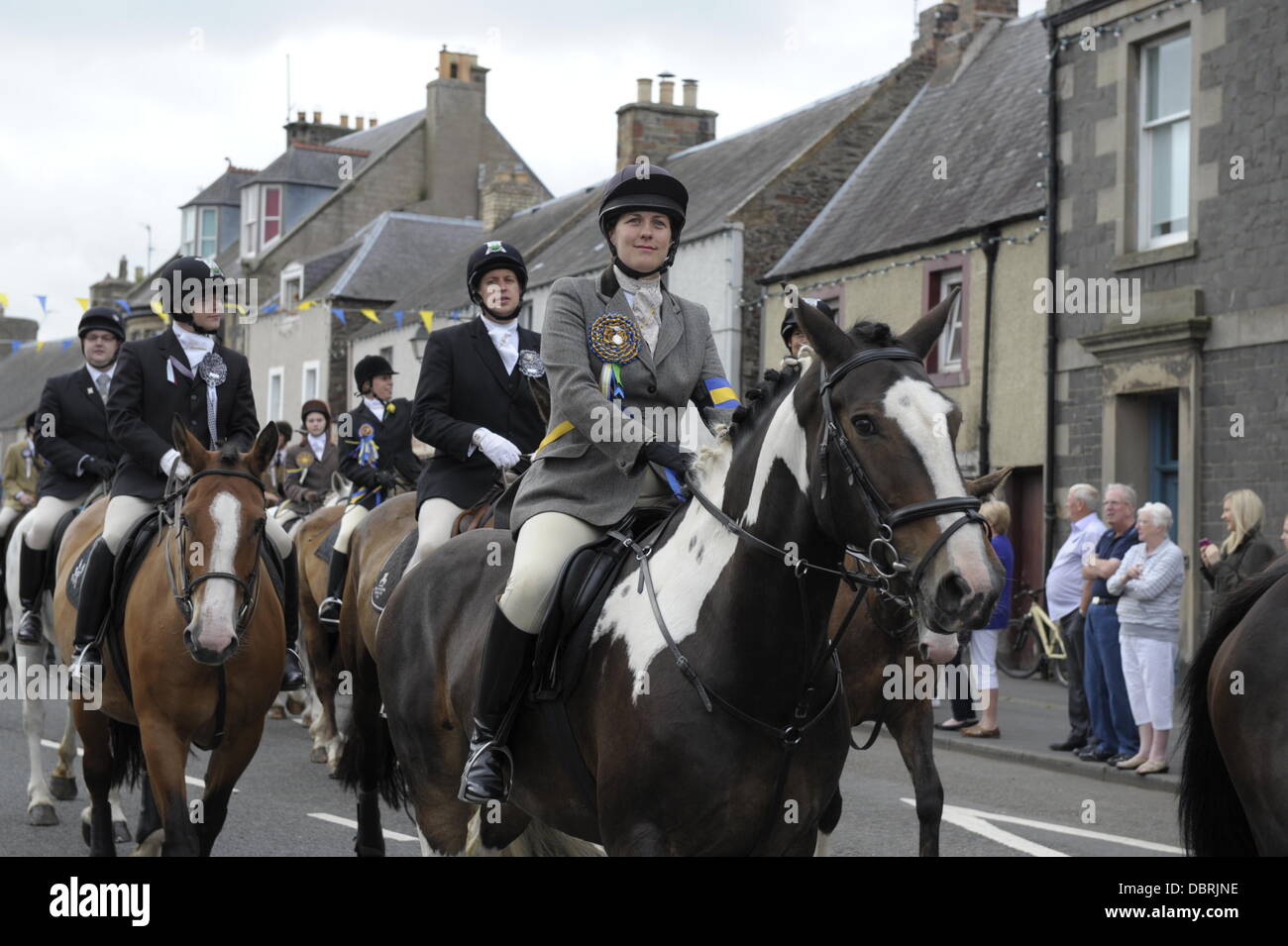 Lauder, UK. 3rd August, 2013. Lauder Common Riding 2013 - the ...