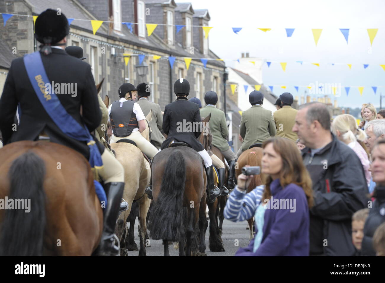 Lauder, UK. 3rd August, 2013. Lauder Common Riding 2013 - the ...