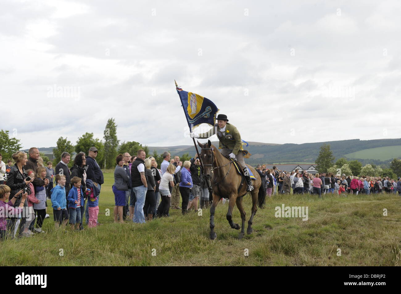 Lauder, UK. 3rd August, 2013. Lauder Common Riding 2013 - the ...