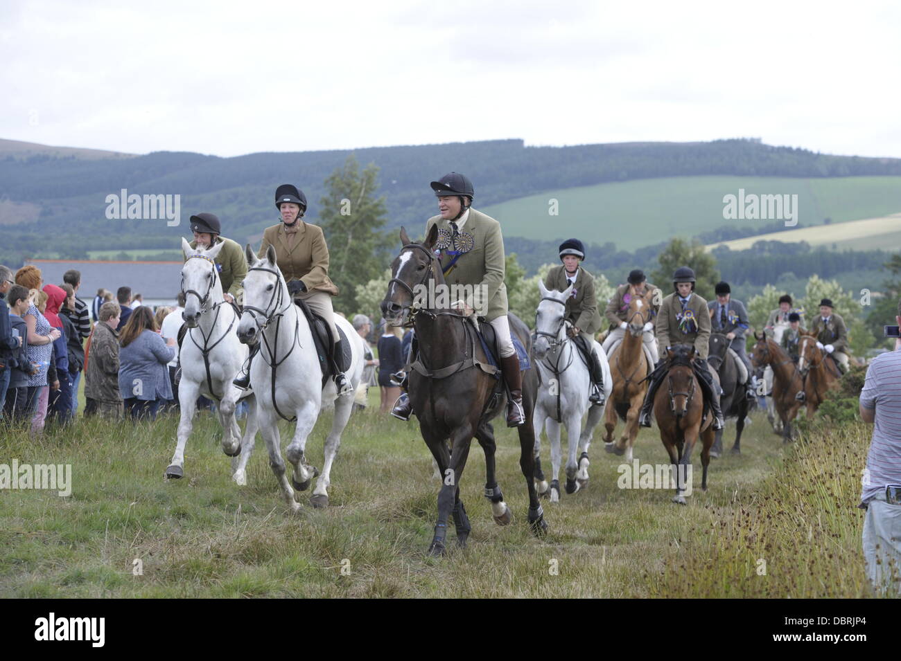 Lauder, UK. 3rd August, 2013. Lauder Common Riding 2013 - the ...