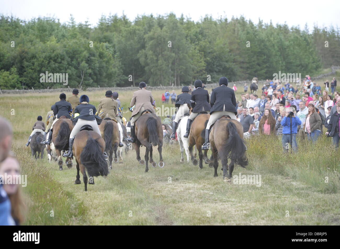 Lauder, UK. 3rd August, 2013. Lauder Common Riding 2013 - the ...