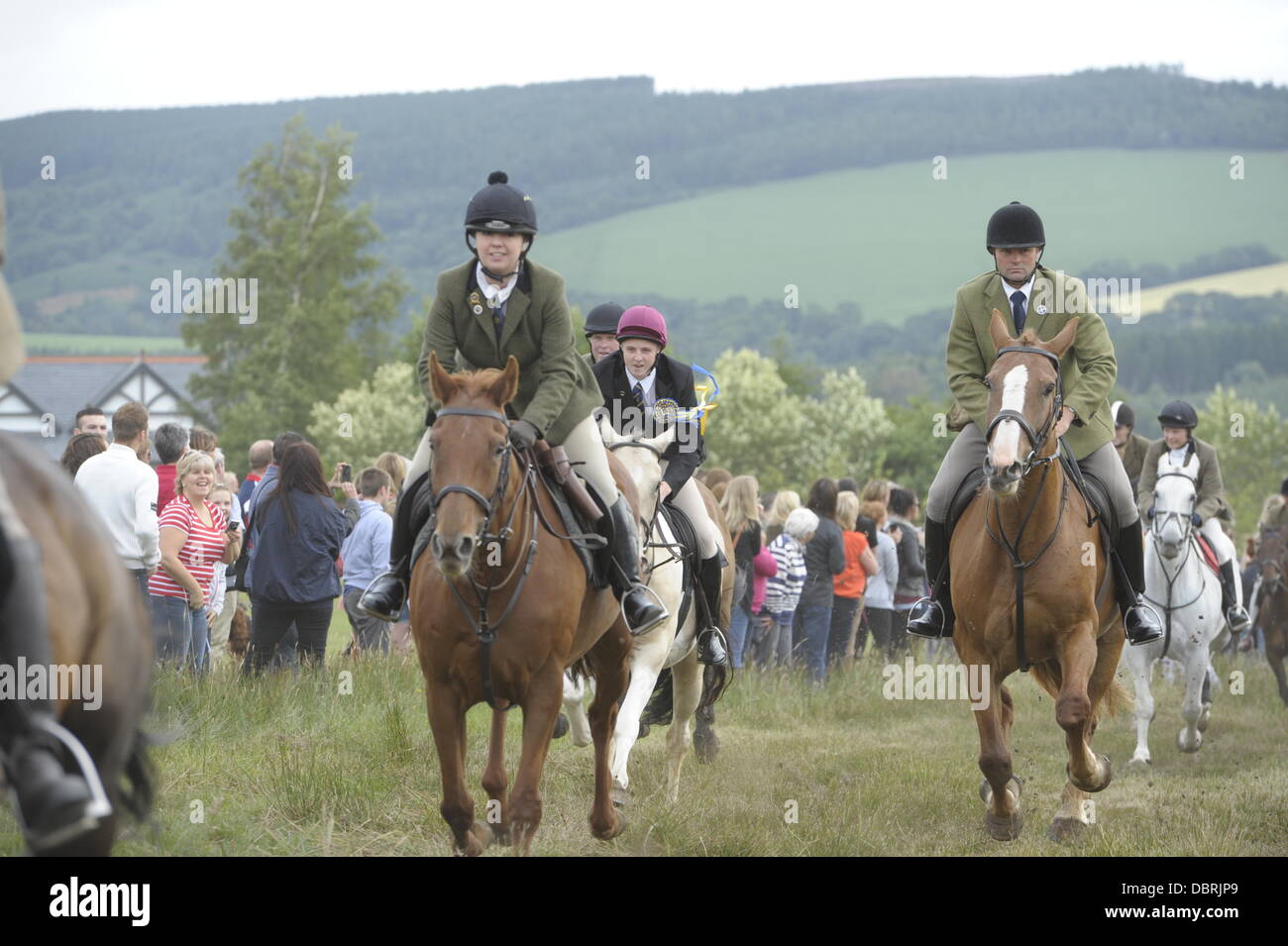 Lauder, UK. 3rd August, 2013. Lauder Common Riding 2013 - the ...