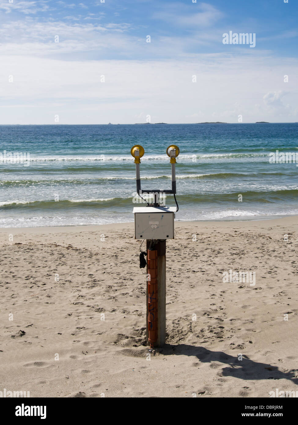 Sola beach outside Stavanger, one of the many sandy stretches on the ...