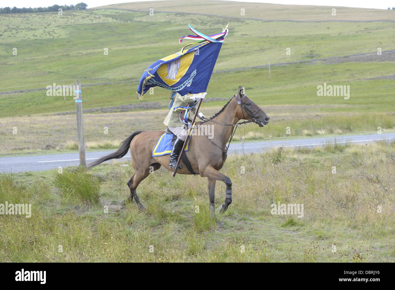 Lauder Common Riding Festival Traditional Cornet High Resolution Stock ...