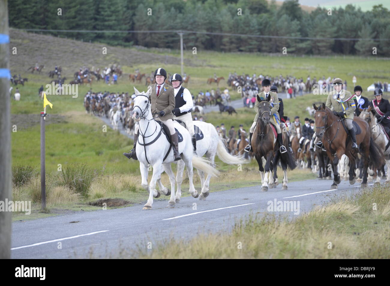 Lauder, UK. 3rd August, 2013. Lauder Common Riding 2013 - the ...