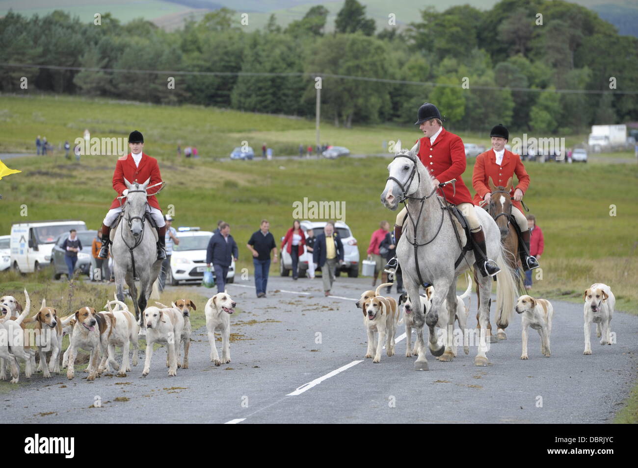 Lauder Common Riding Festival Traditional Cornet High Resolution Stock ...
