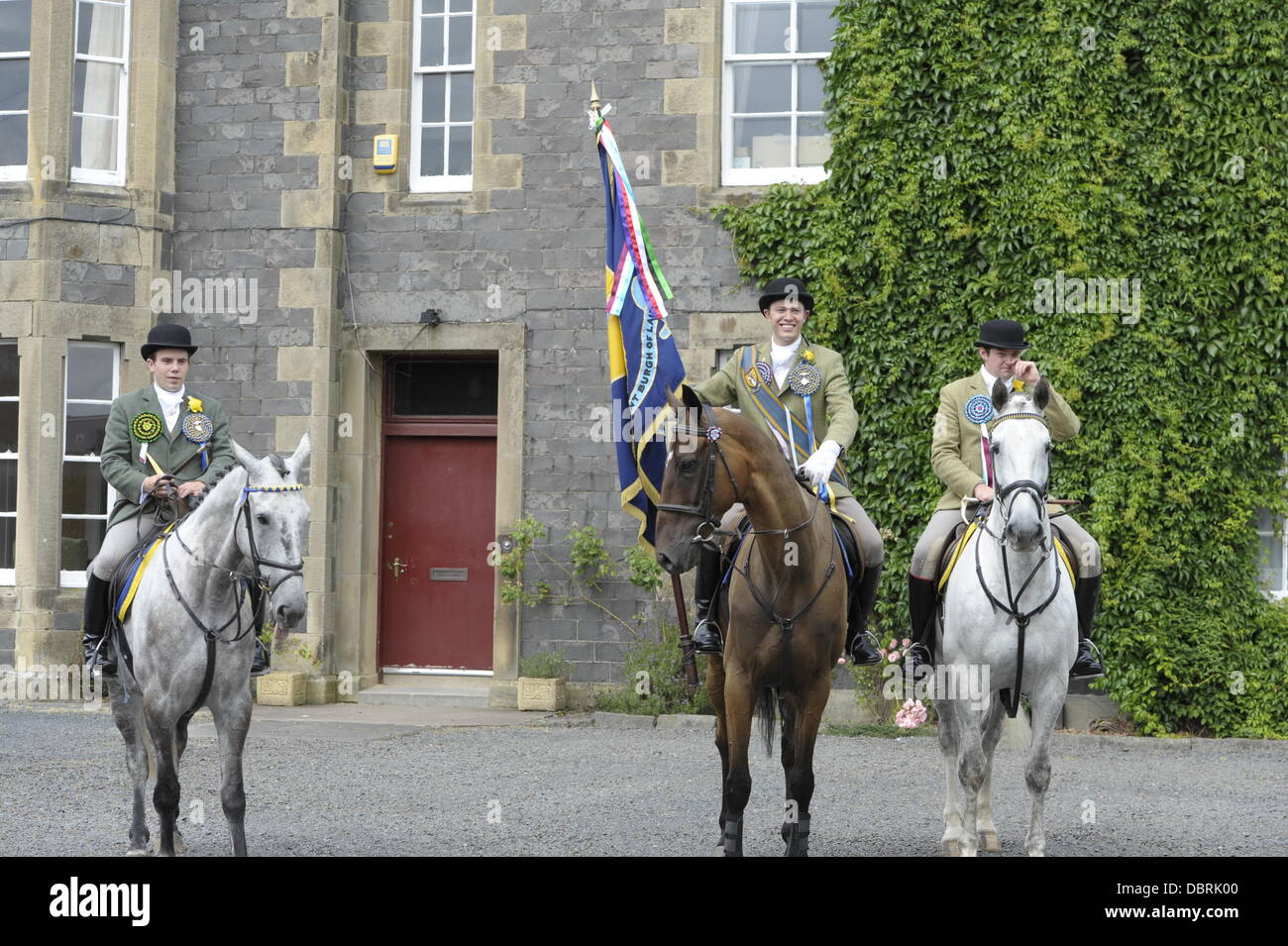 Lauder, UK. 3rd August, 2013. Lauder Common Riding 2013 - the ...