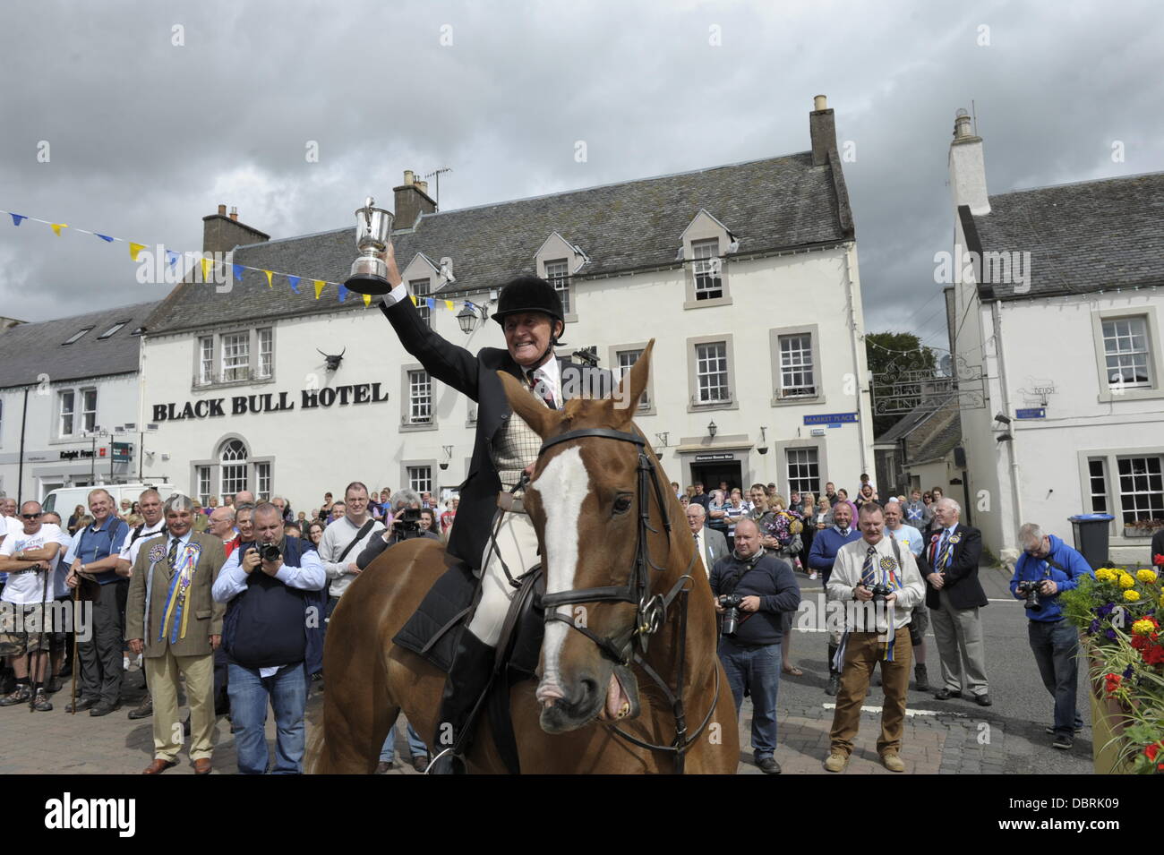 Lauder, UK. 3rd August, 2013. Lauder Common Riding 2013 - the ...