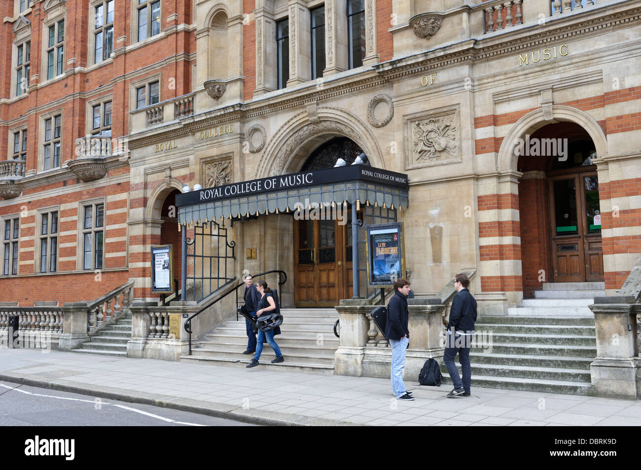 Royal college of music building, London, England, United Kingdom Stock ...