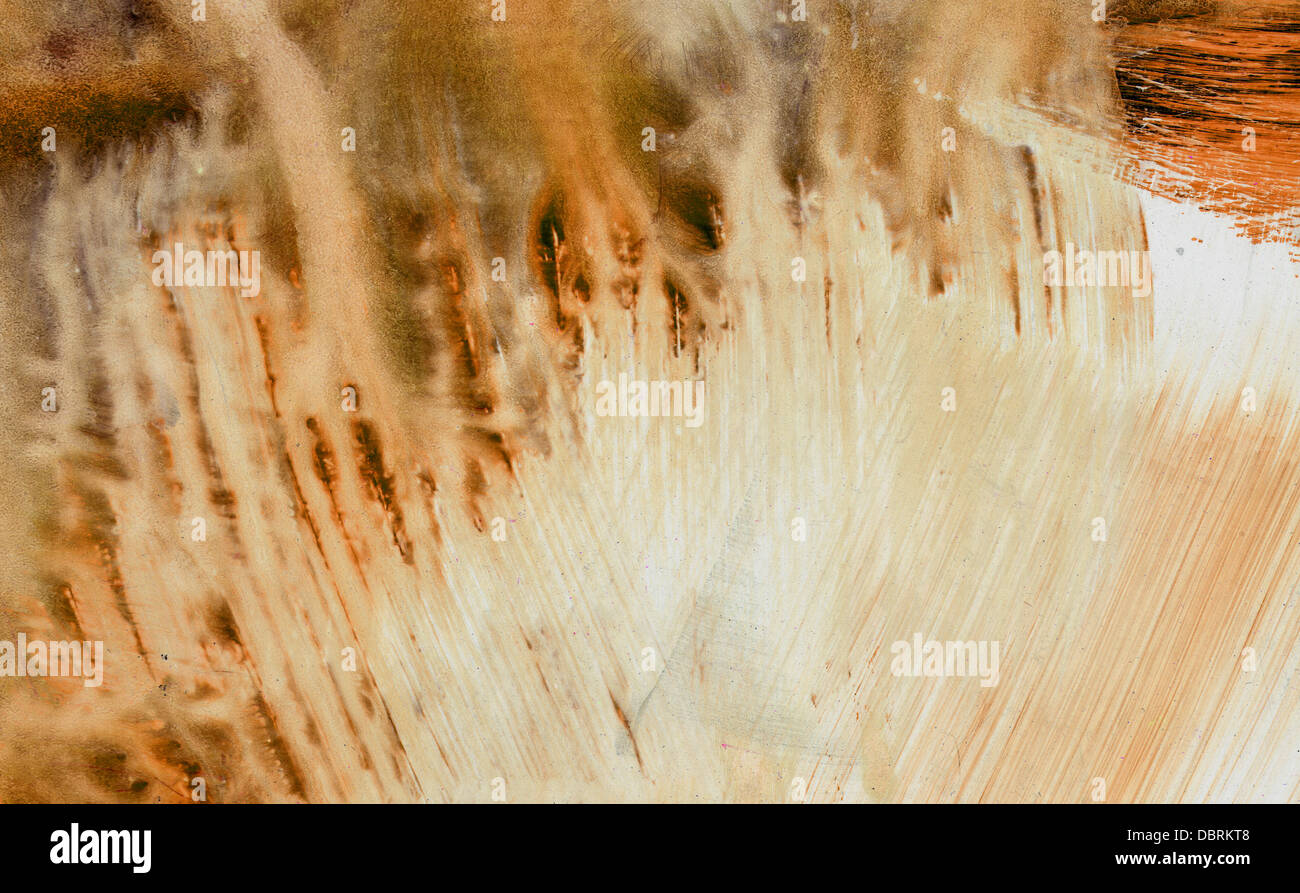 Colorful water color pouring on a paper Stock Photo - Alamy