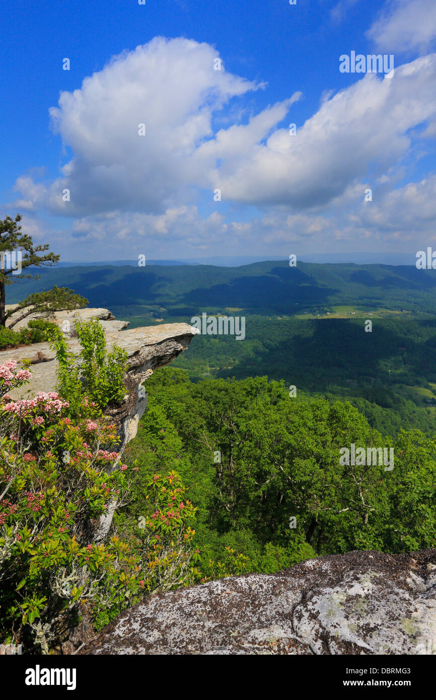 McAfee Knob, Appalachian Trail, Roanoke, Virginia, USA Stock Photo - Alamy