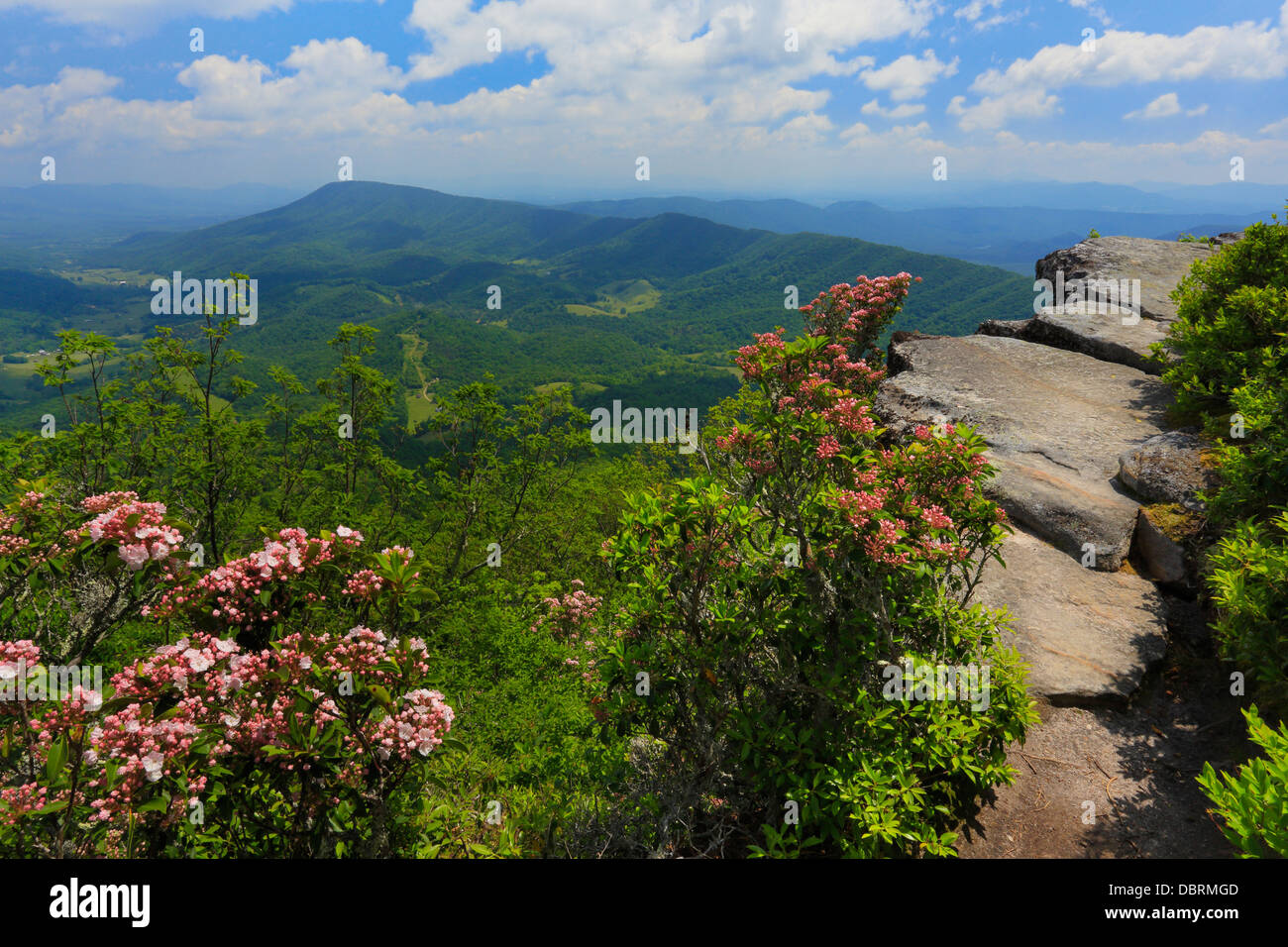McAfee Knob, Appalachian Trail, Roanoke, Virginia, USA Stock Photo - Alamy