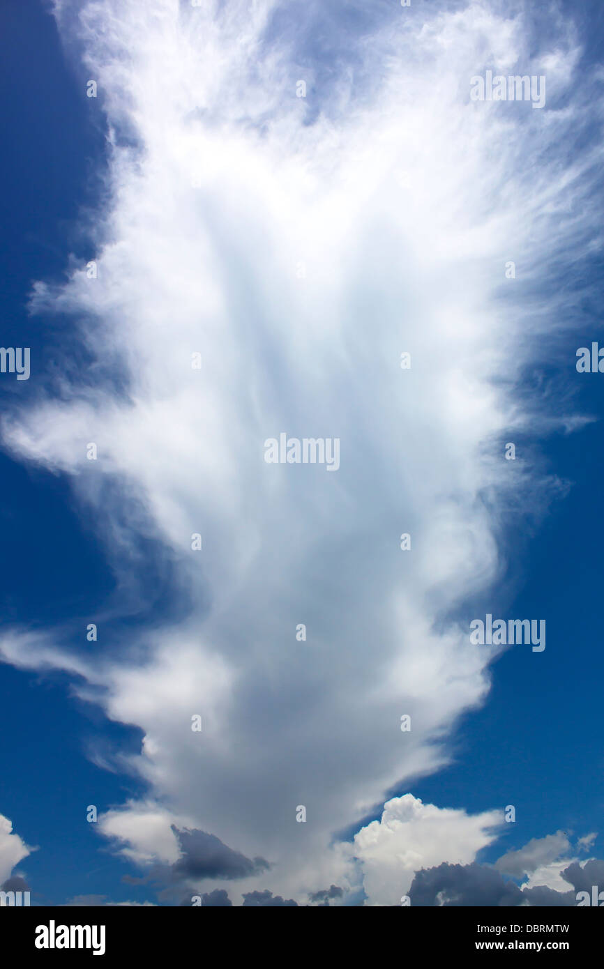 The vast blue sky and clouds sky Stock Photo - Alamy