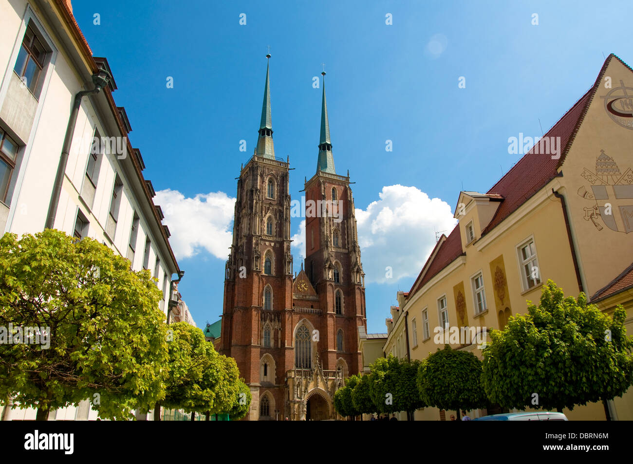 Cathedral of St John the Baptist, Wroclaw, Poland Stock Photo - Alamy