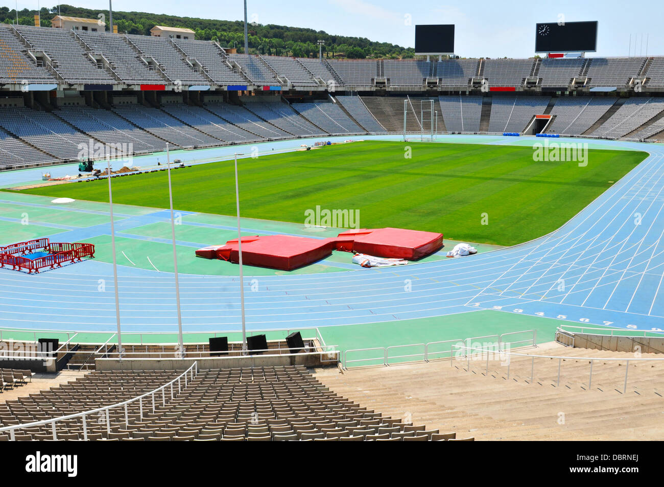 Panoramic view of modern sport arena Stock Photo - Alamy