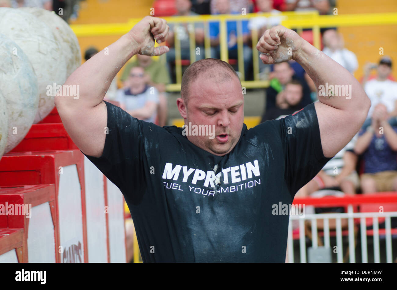 Gateshead, UK. 3rd August 2013. Giants Live British Open World ...