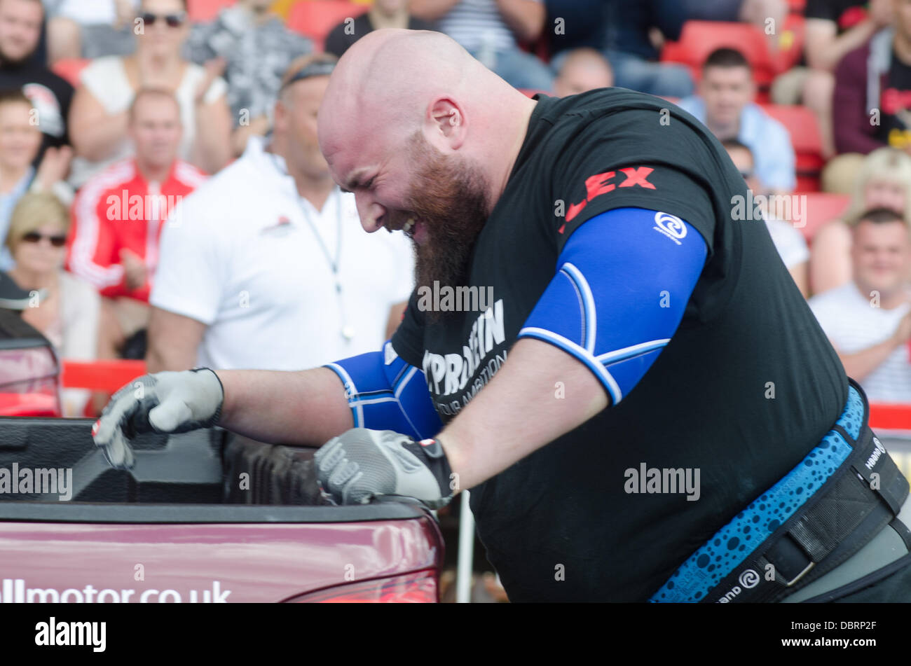 World's strongest man stoltman hi-res stock photography and images - Alamy