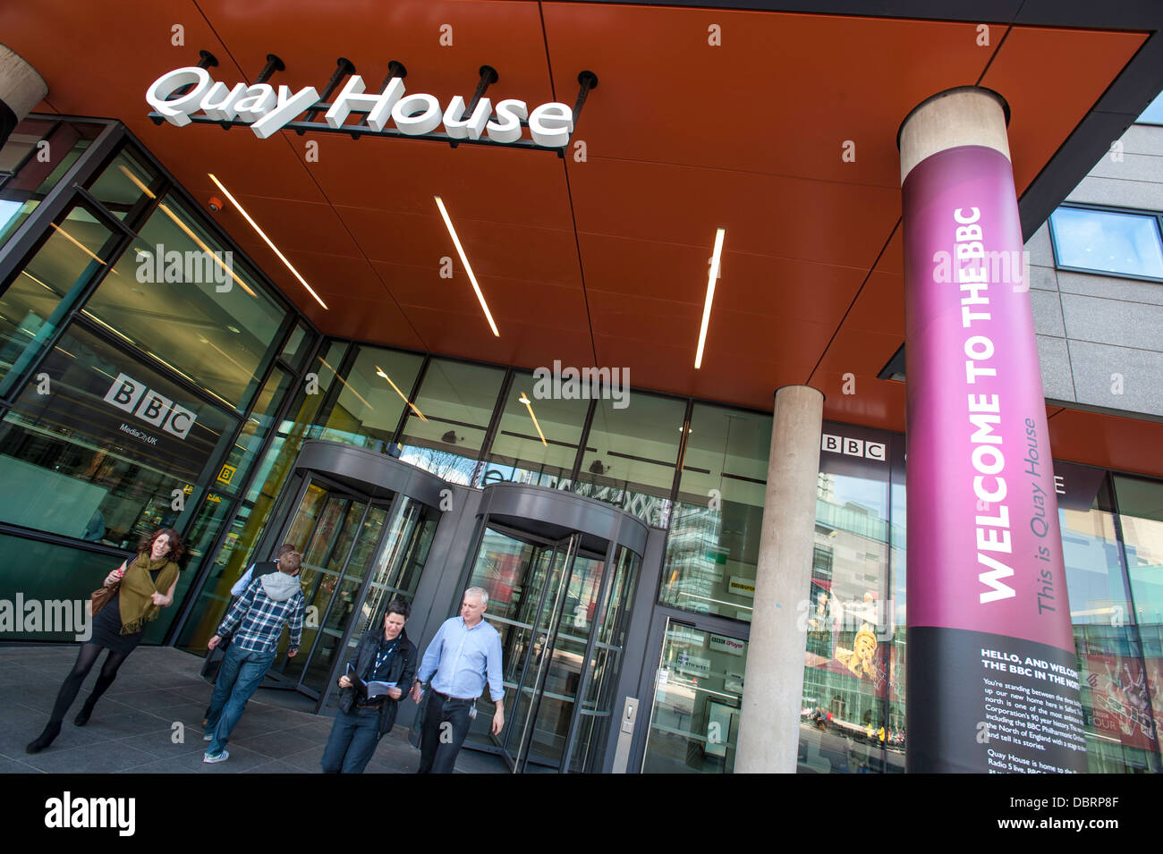 Bbc quay house mediacityuk salford hi-res stock photography and images ...