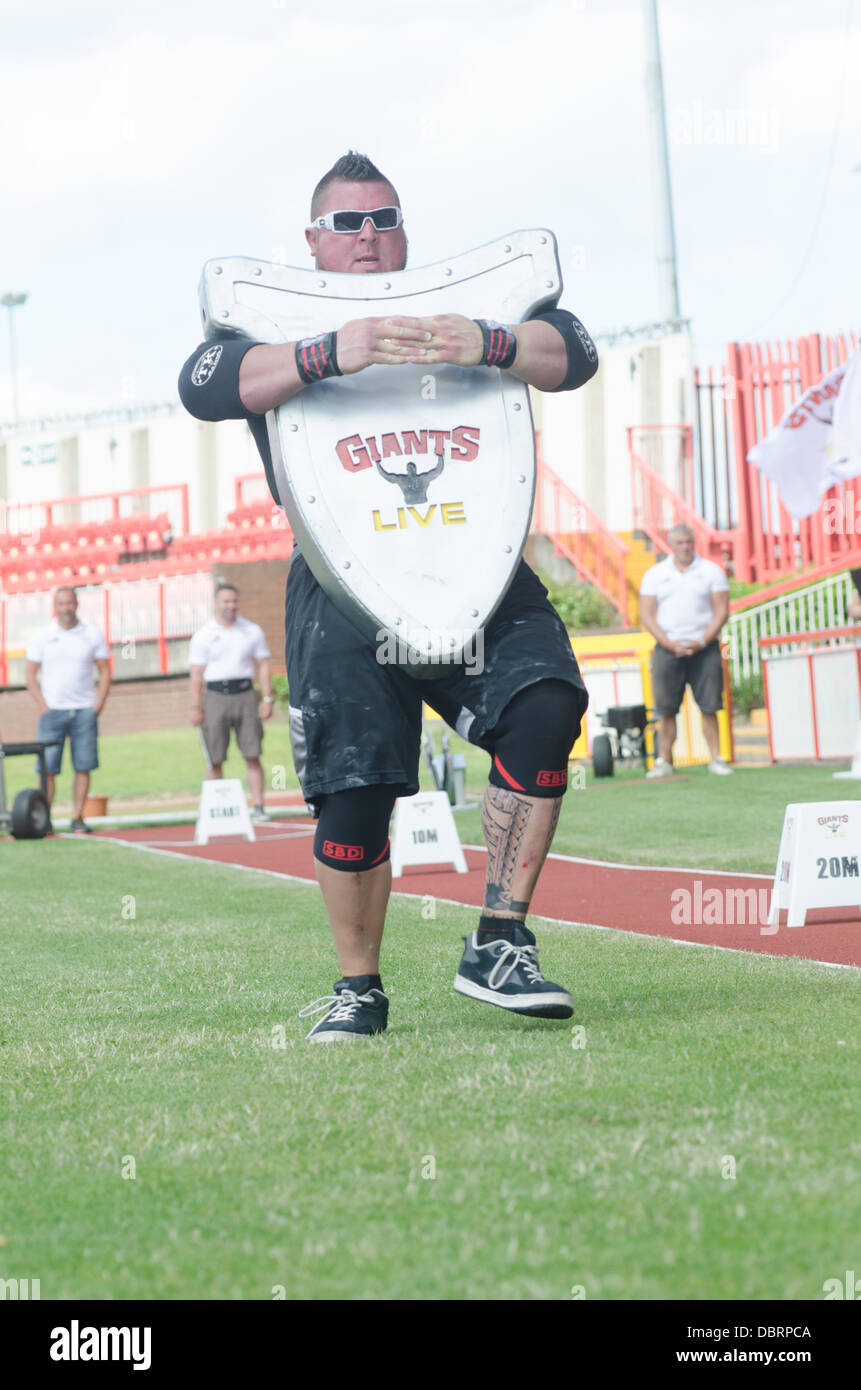 Gateshead, UK. 3rd August 2013. Giants Live British Open World ...
