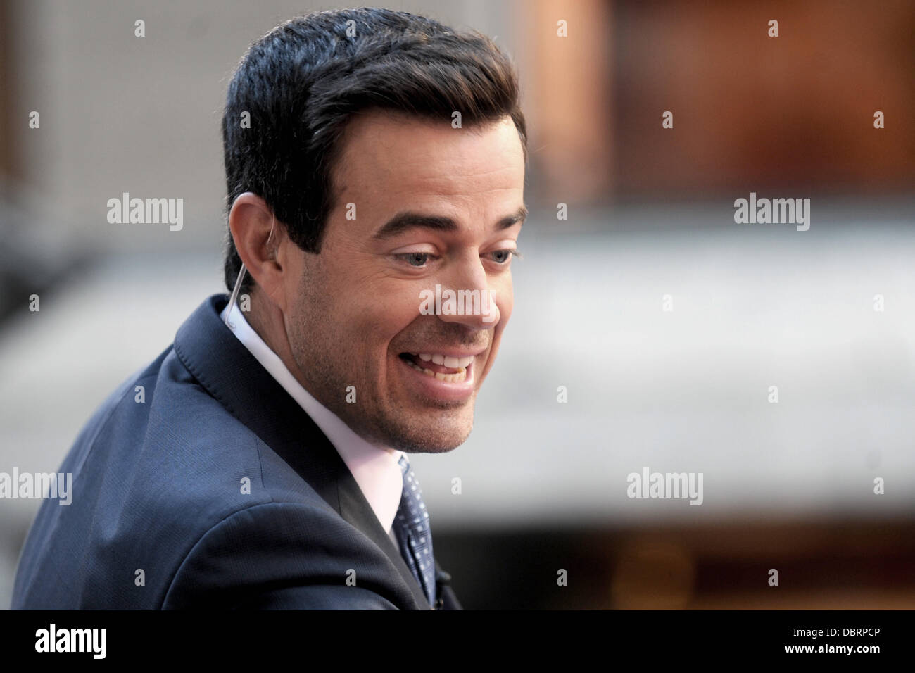 Carson Daly hosts NBC's 'Today' in Rockefeller Plaza on August 2, 2013 ...