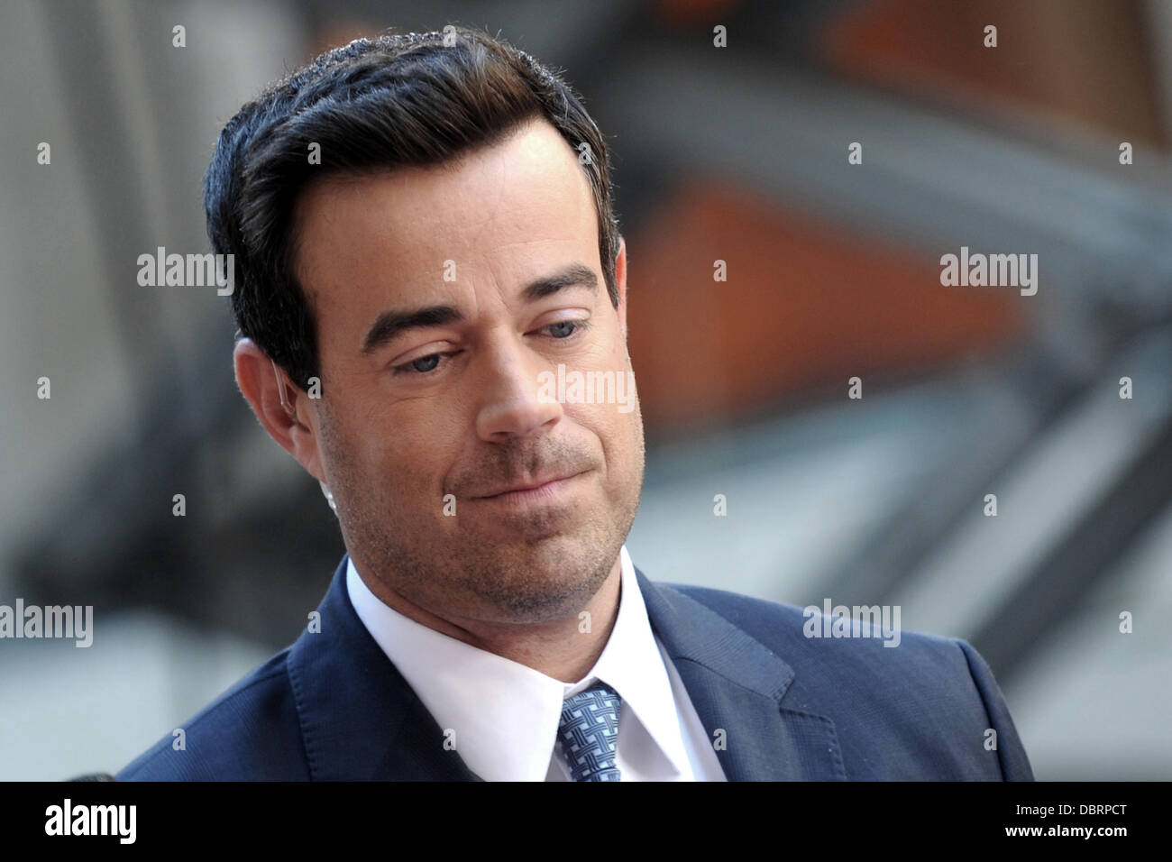 Carson Daly hosts NBC's 'Today' in Rockefeller Plaza on August 2, 2013 ...