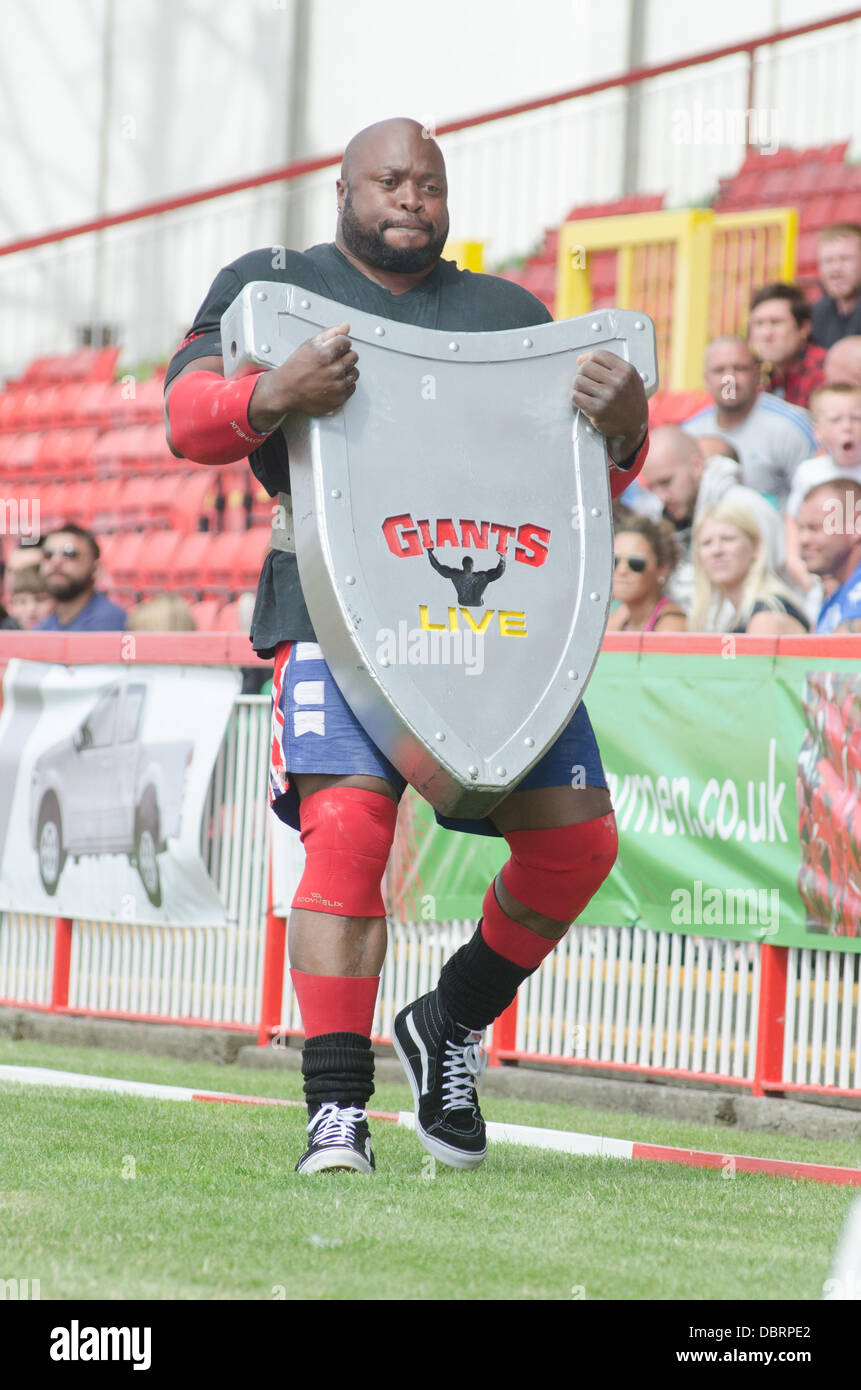 Gateshead, UK. 3rd August 2013. Giants Live British Open World ...