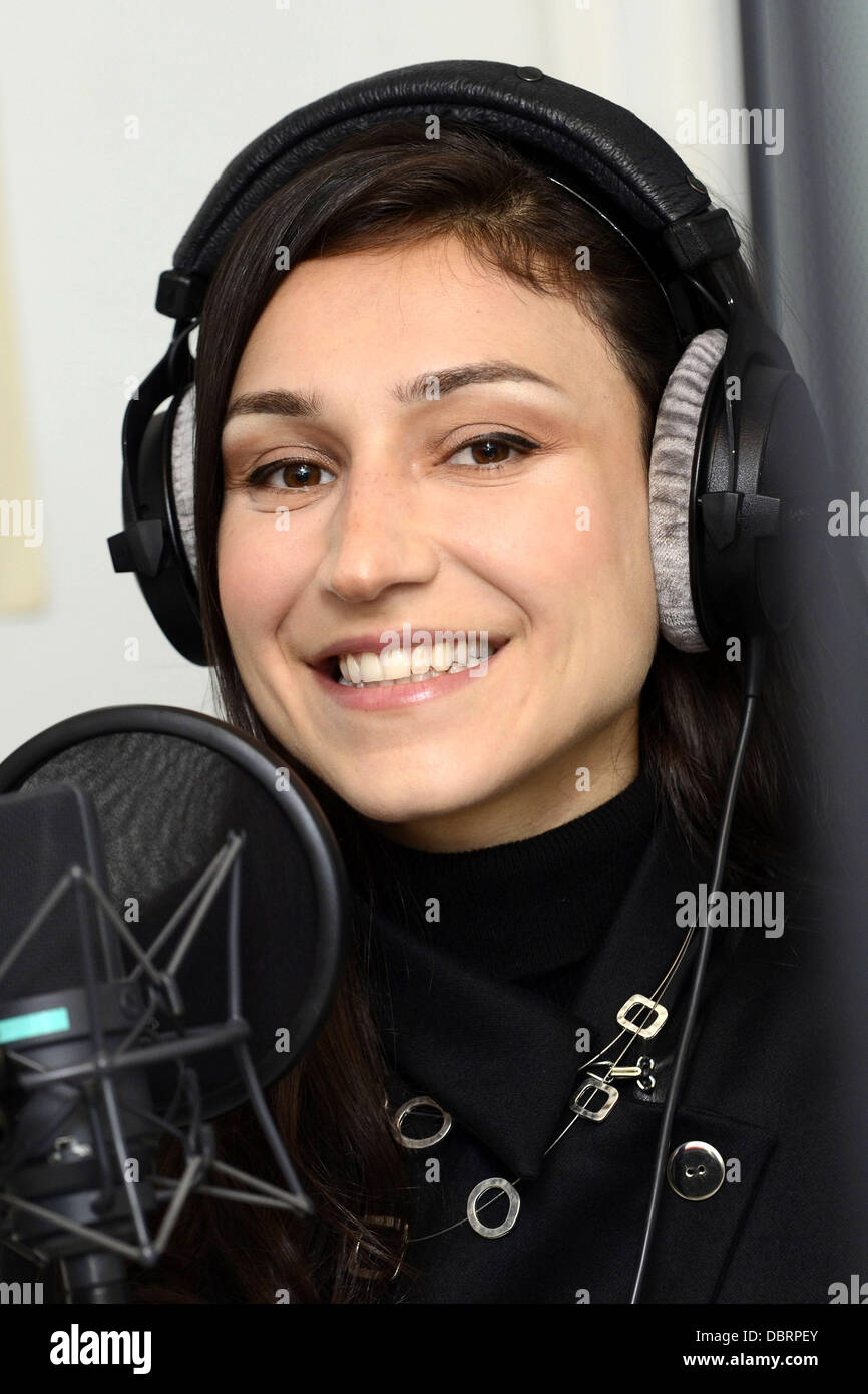 Swedish Singer Laleh poses at the Radio ffn. station in Hanover ...