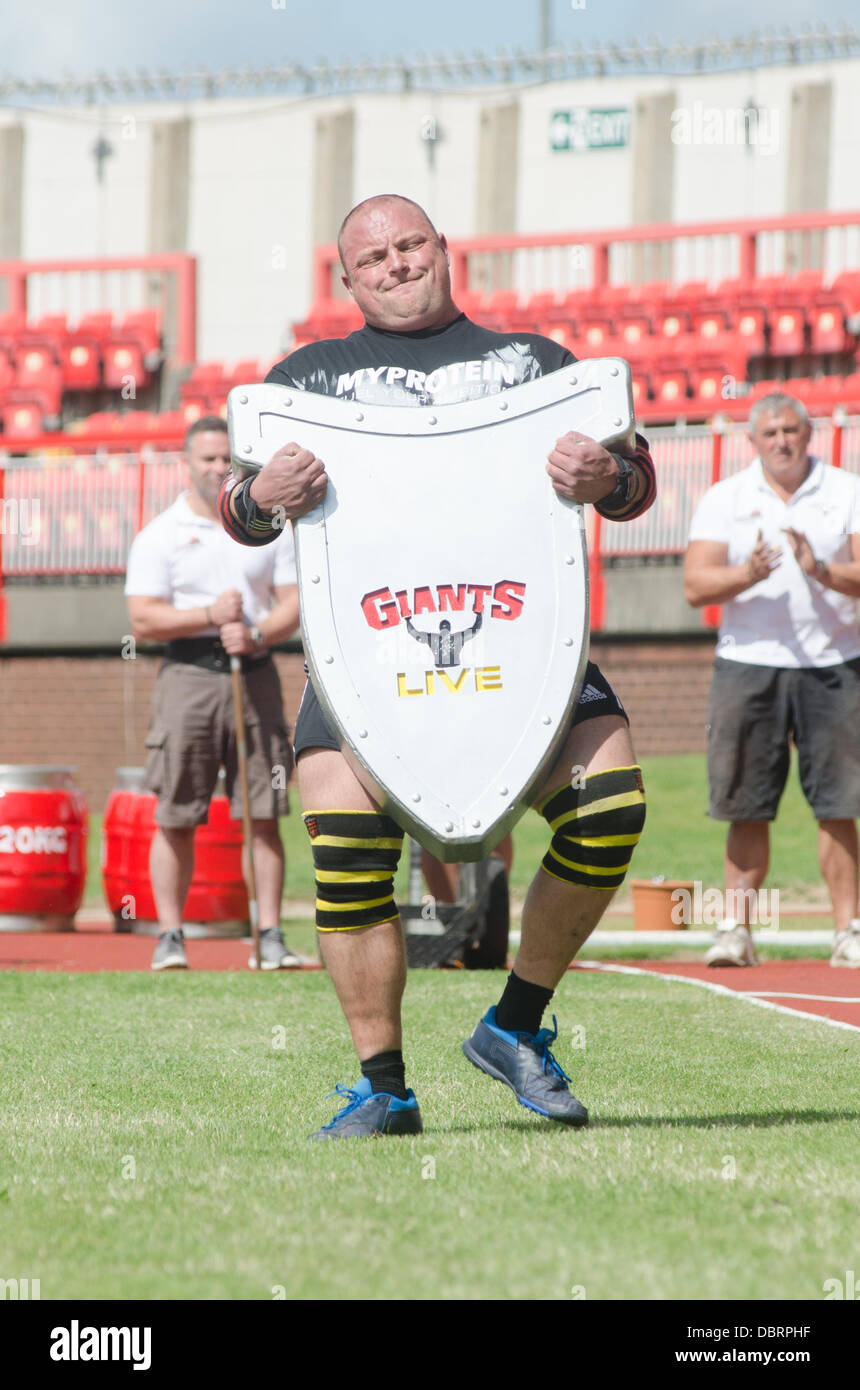 Gateshead, UK. 3rd August 2013. Giants Live British Open World ...