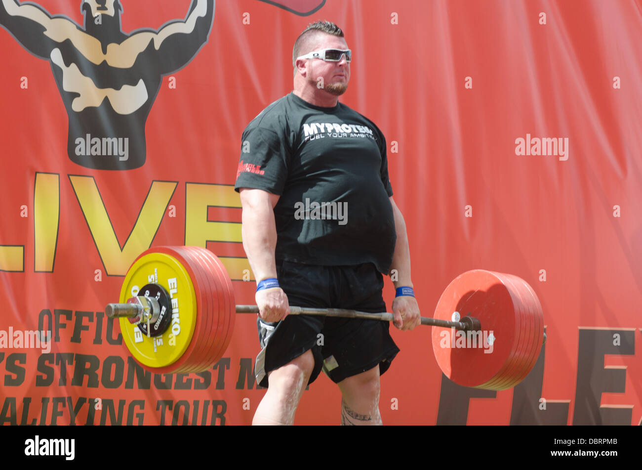 World's strongest man stoltman hi-res stock photography and images - Alamy